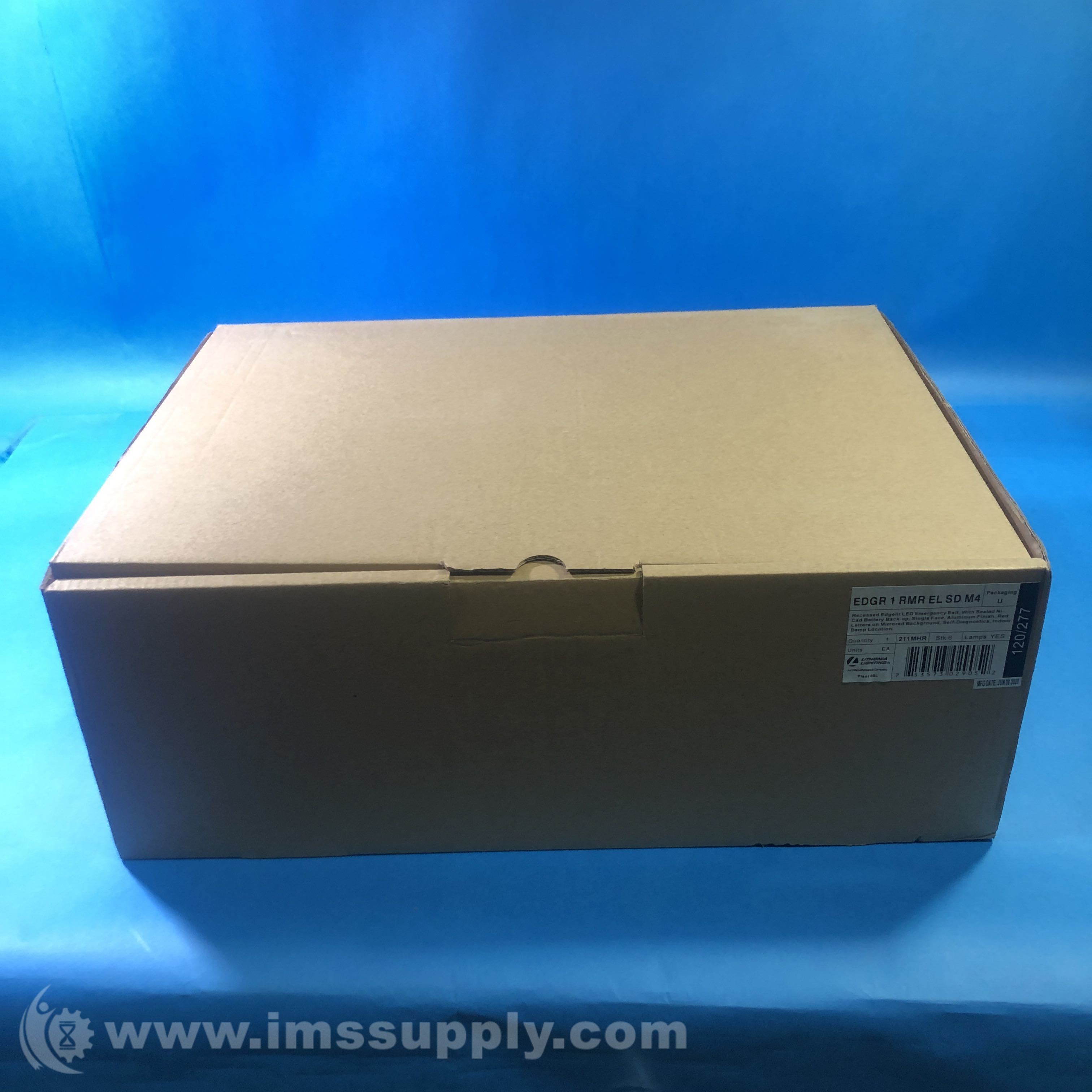 Lithonia Lighting 211MHR EDGR 1 RMR EL DS M4 LED Emergency Exit - IMS ...