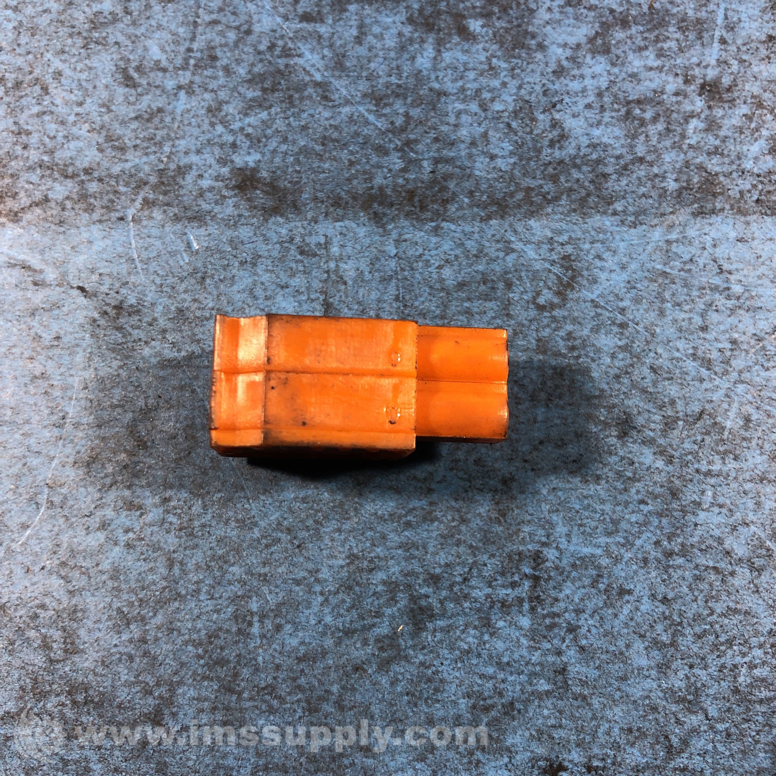 Wago 2-Pole Orange Plug Connector - IMS Supply