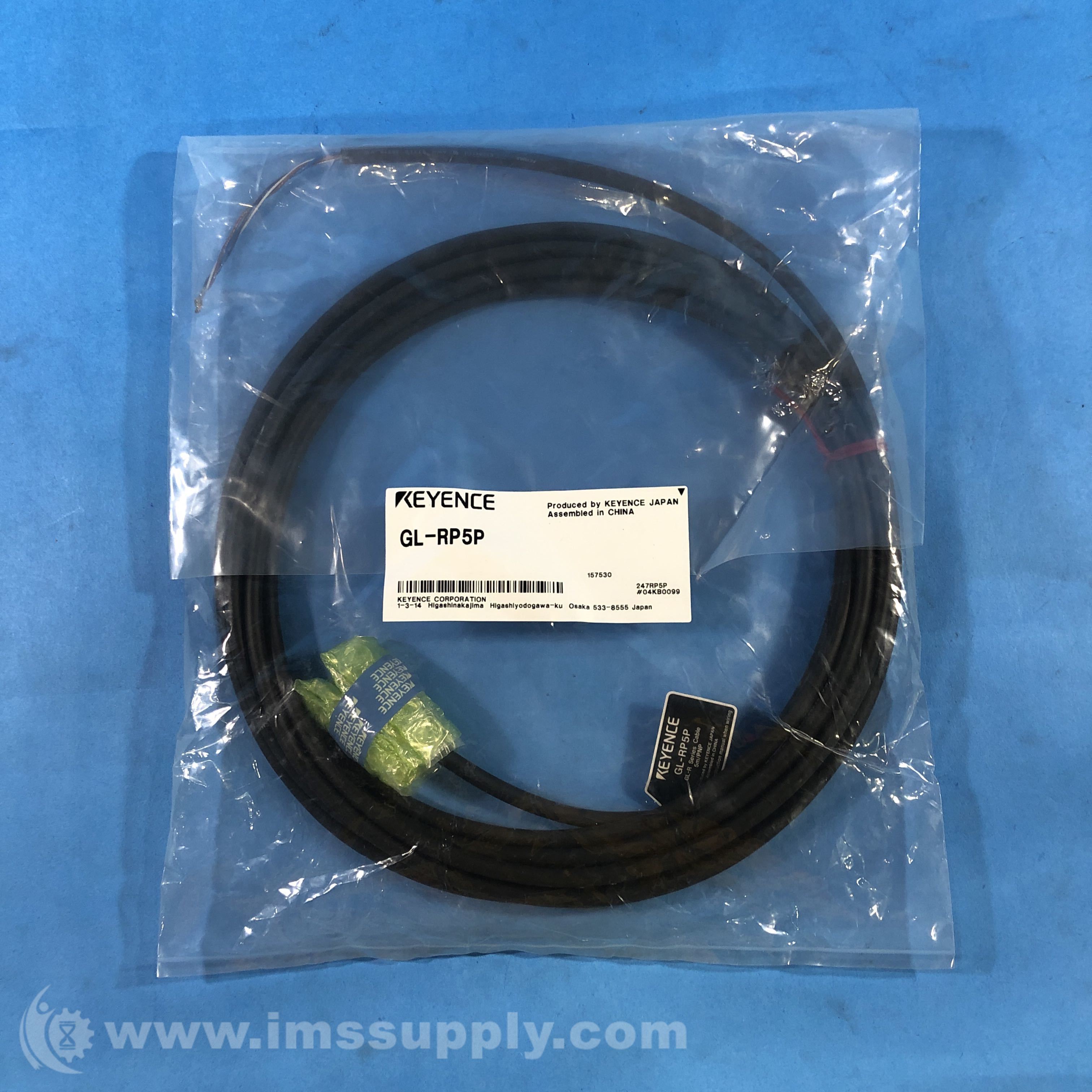 Keyence GL-RP5P PNP Connection Cable 5m - IMS Supply
