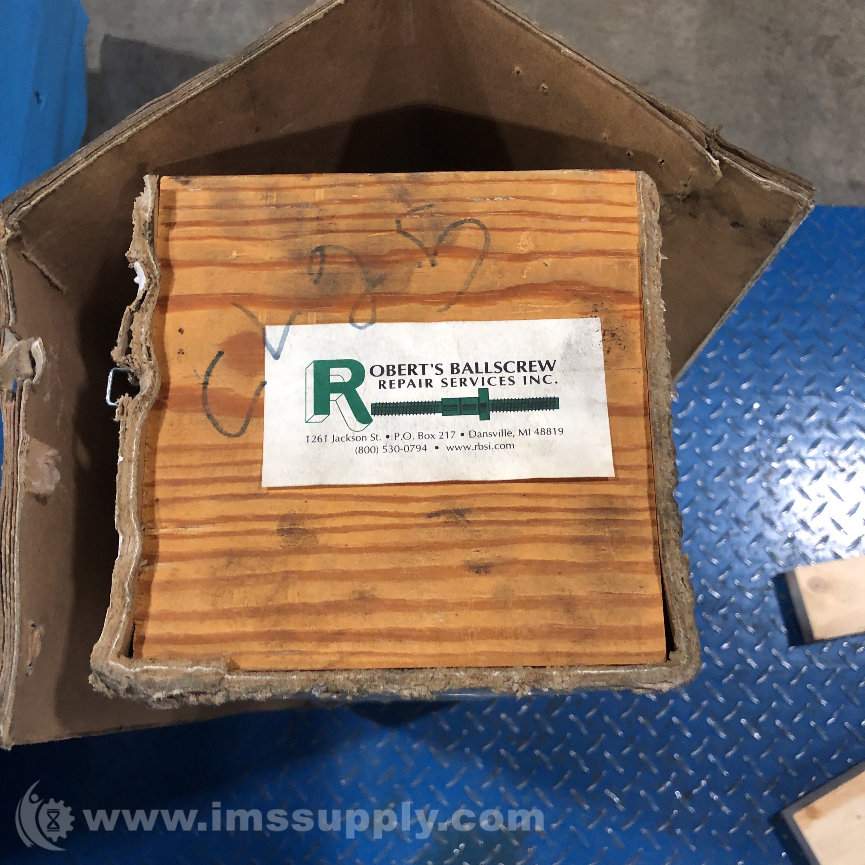 Roberts Ballscrew Repair Services Inc. R25C01 Ball Screw and Nut - IMS ...