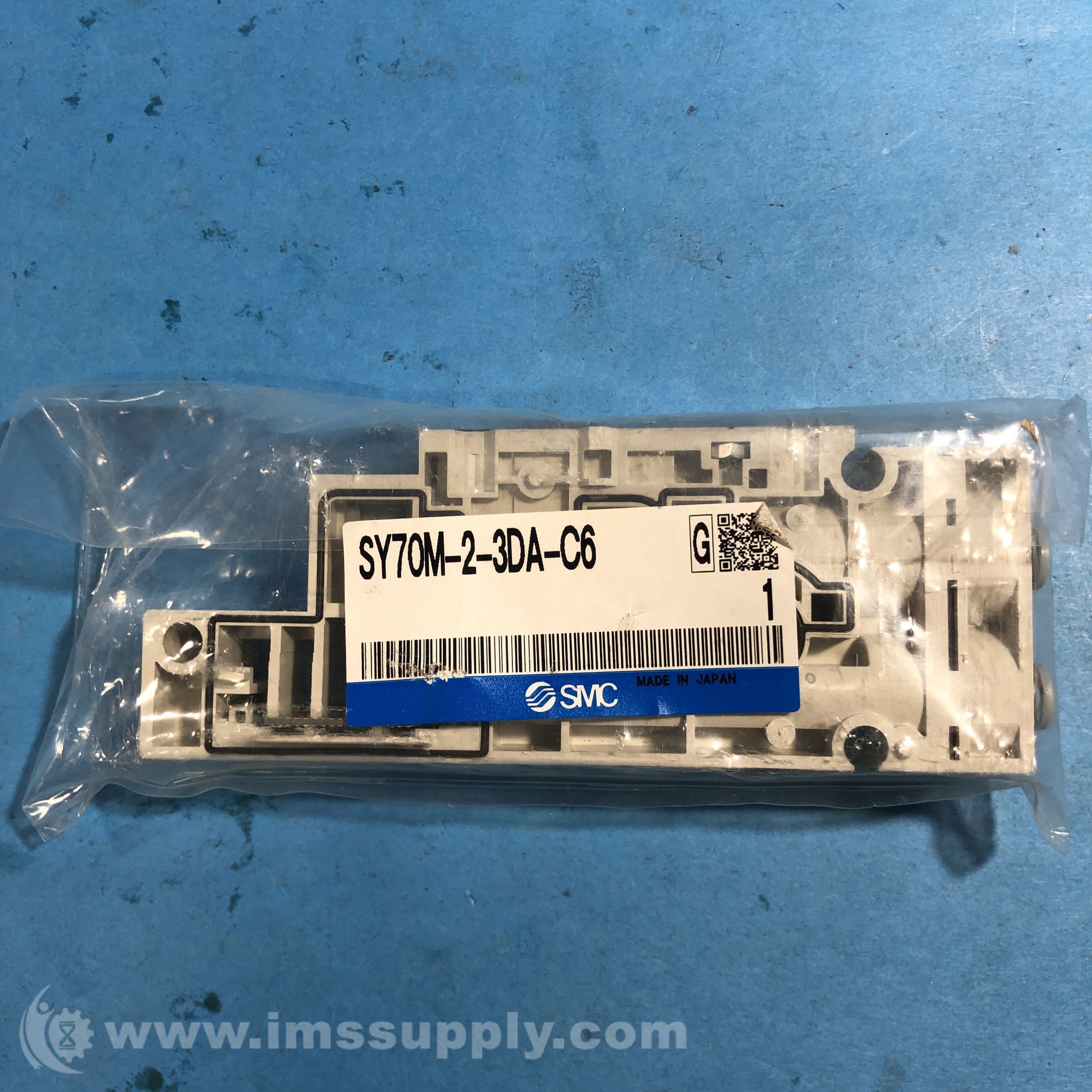 SMC SY70M-2-3DA-C6 Manifold Block - IMS Supply