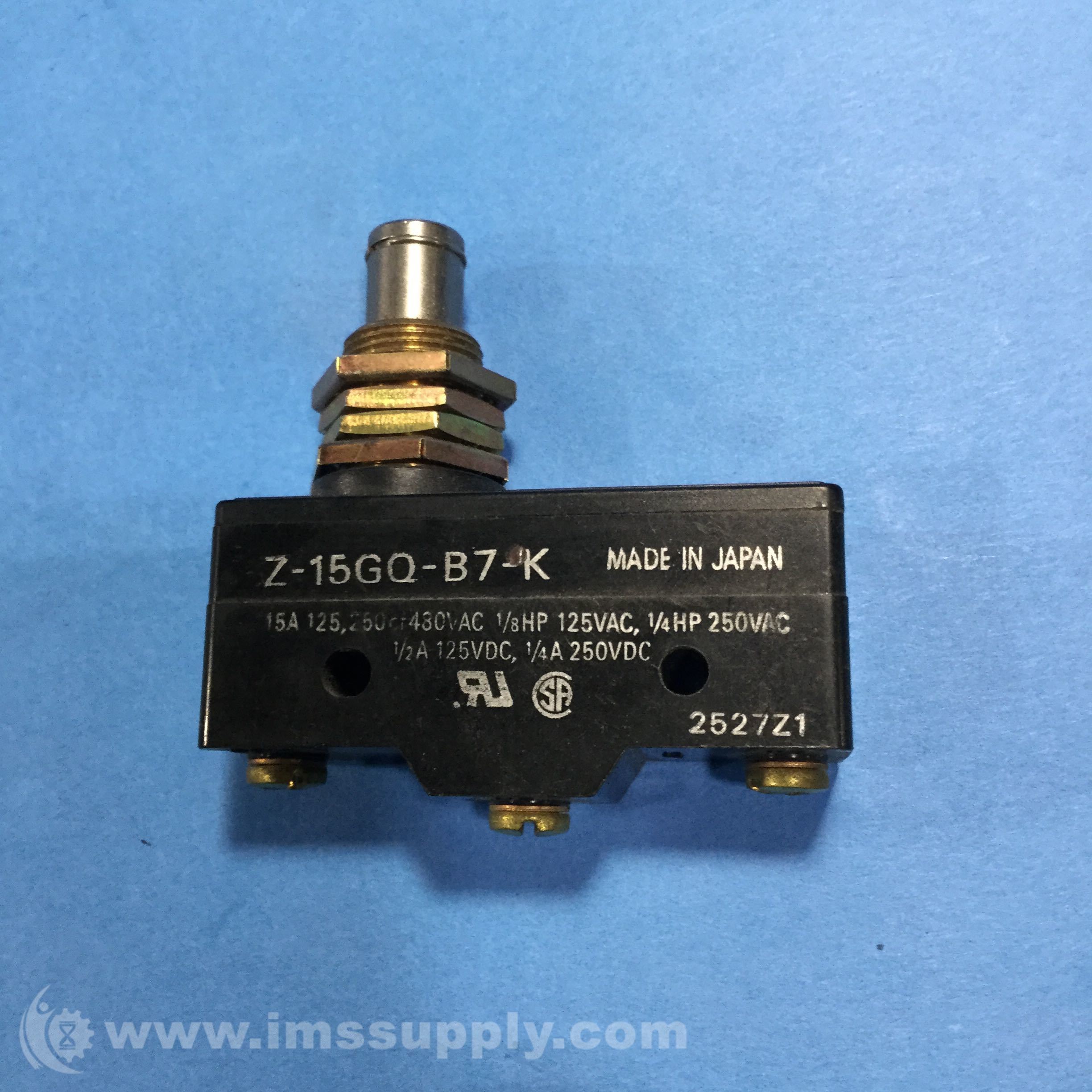 Omron Z-15GQ-B7-K Snap Action Switch - IMS Supply