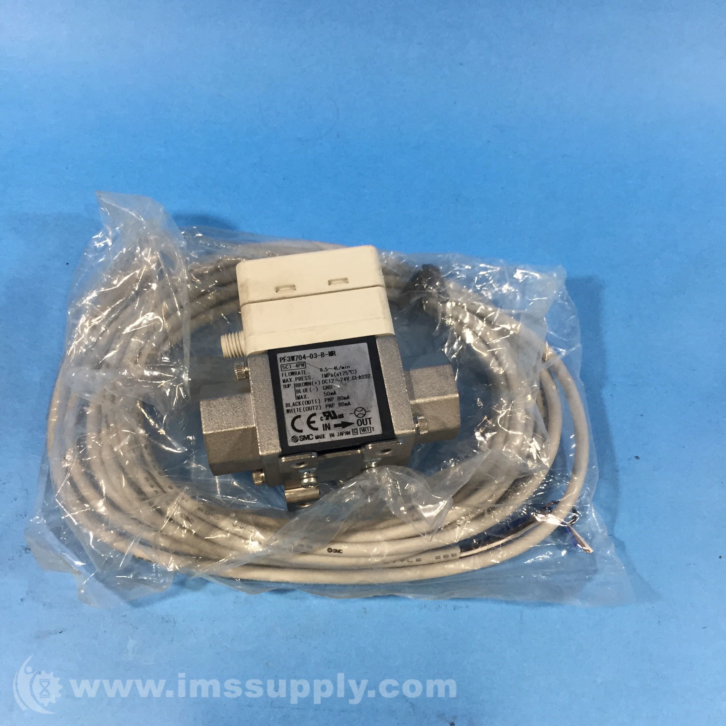 SMC PF3W704-03-B-MR IFW/PFW Flow Switch - IMS Supply