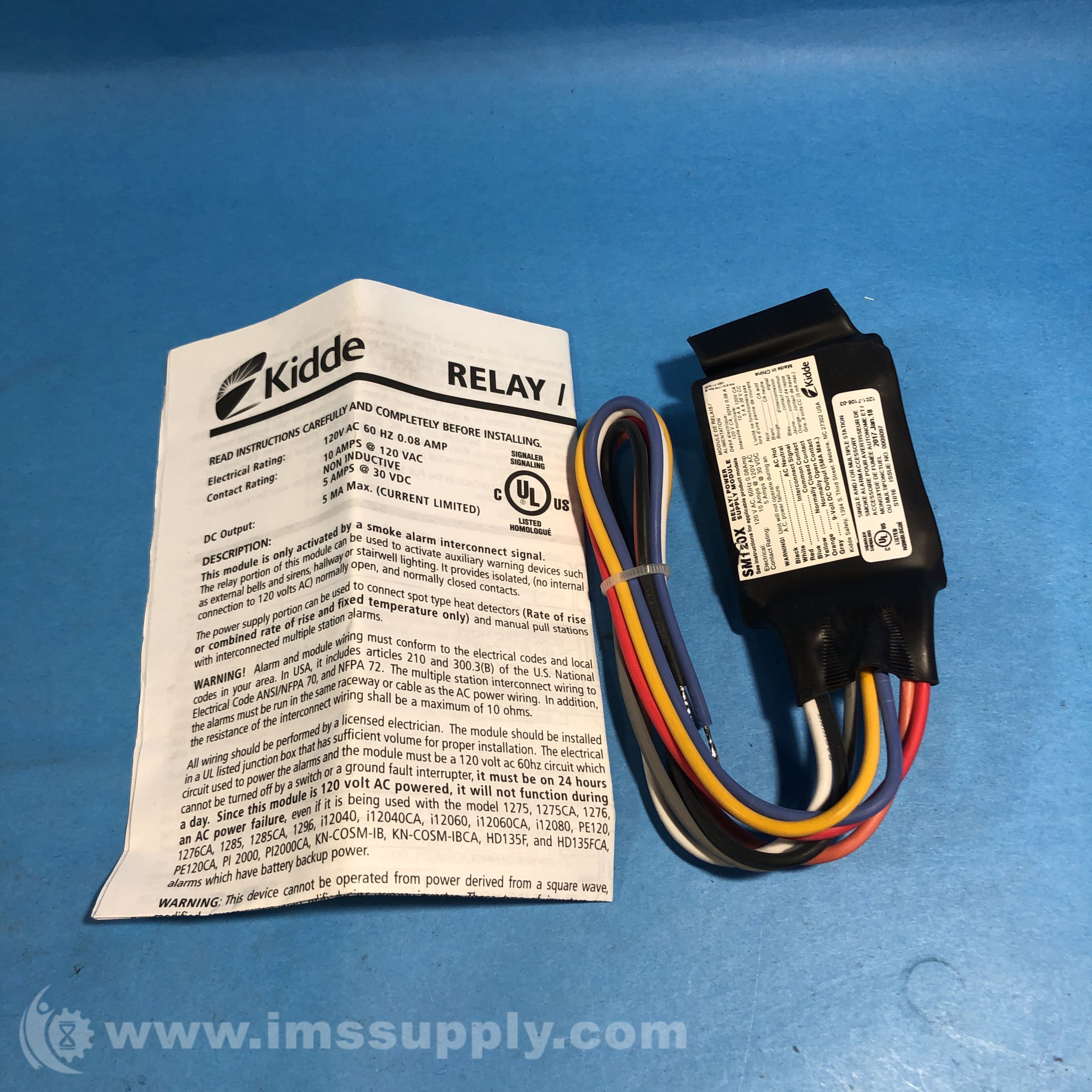 Kidde SM120X Smoke Alarm Relay Module - IMS Supply