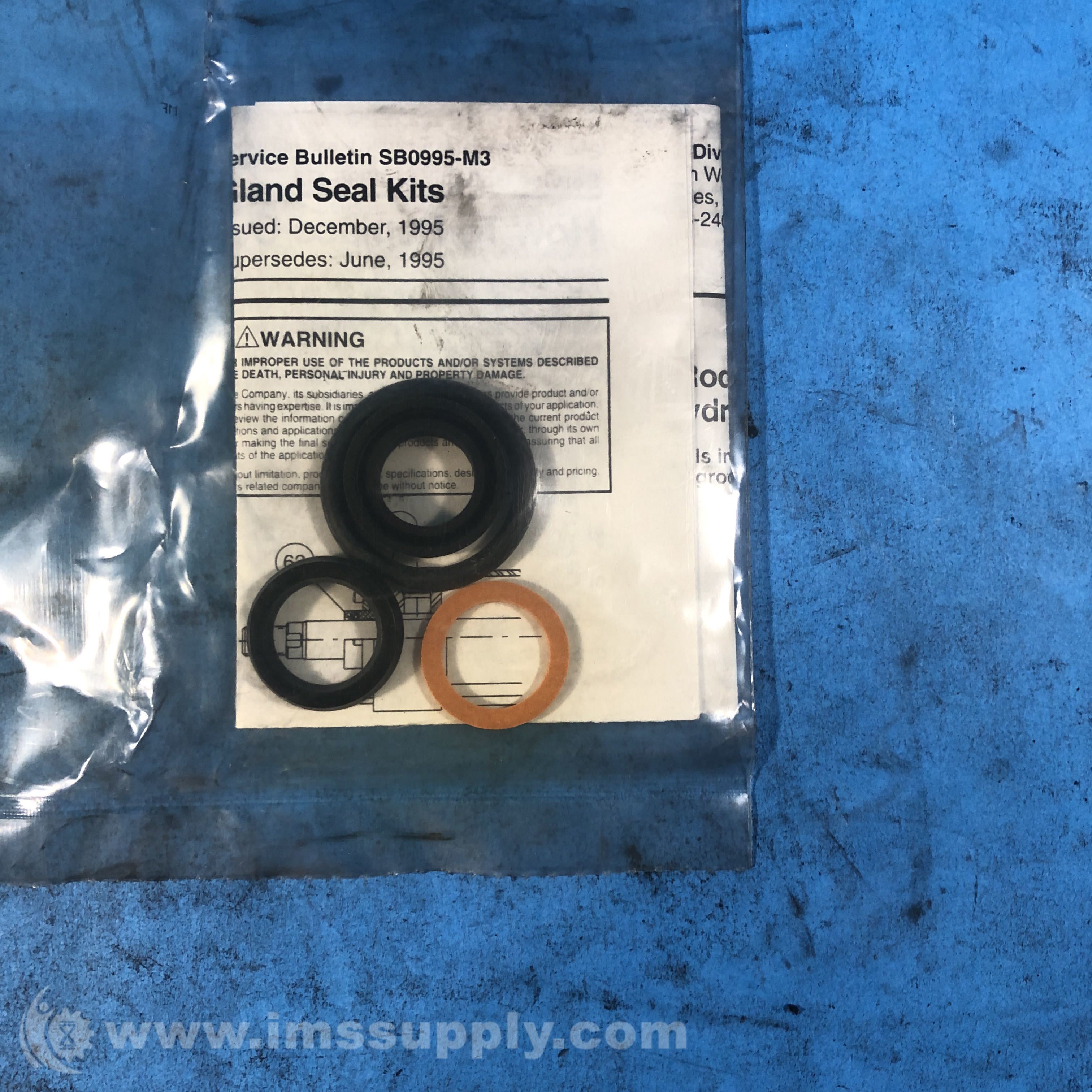 Schrader Bellows A63210308 PA-2 Rod Seal Kit - IMS Supply