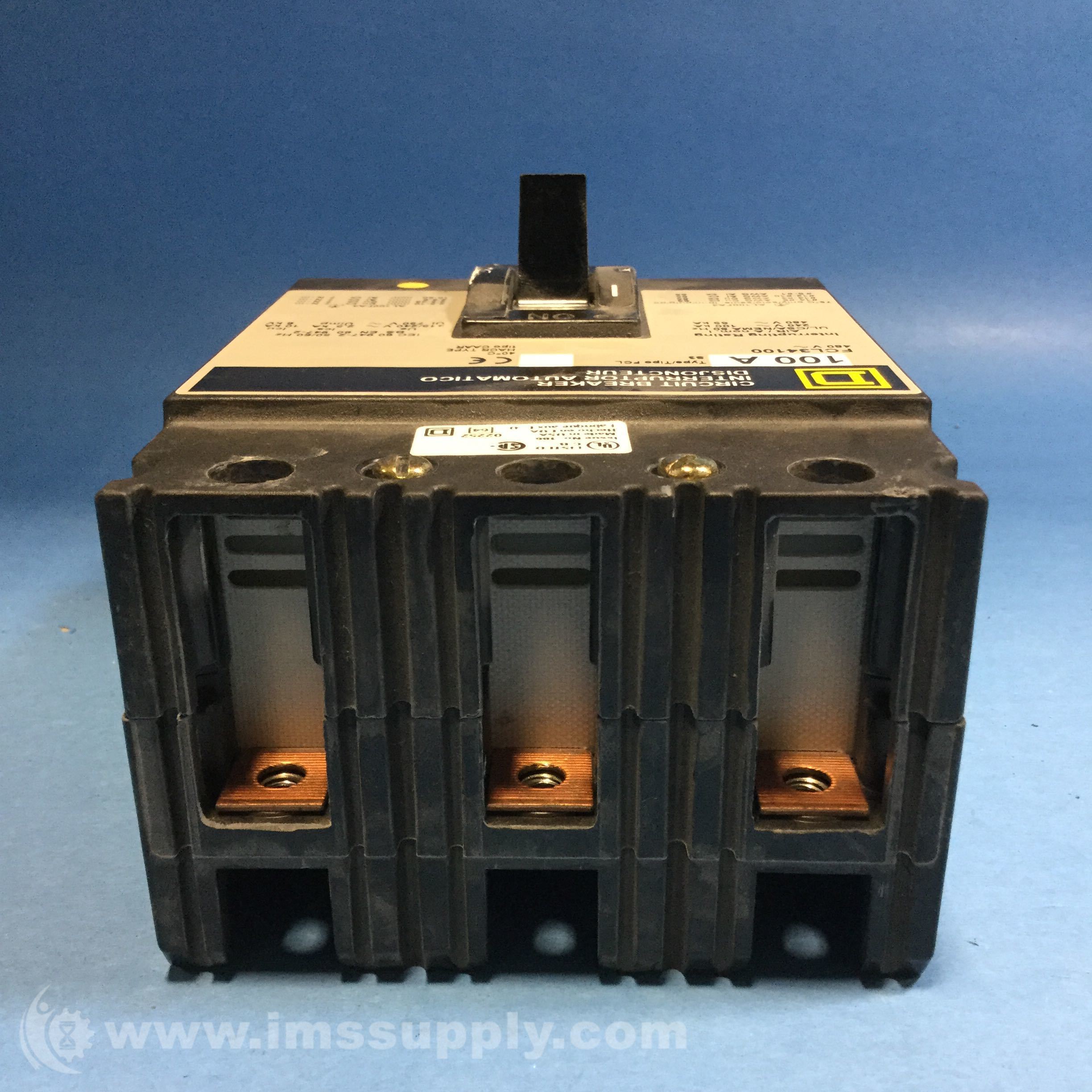 Square D FCL34100 Circuit Breaker - IMS Supply