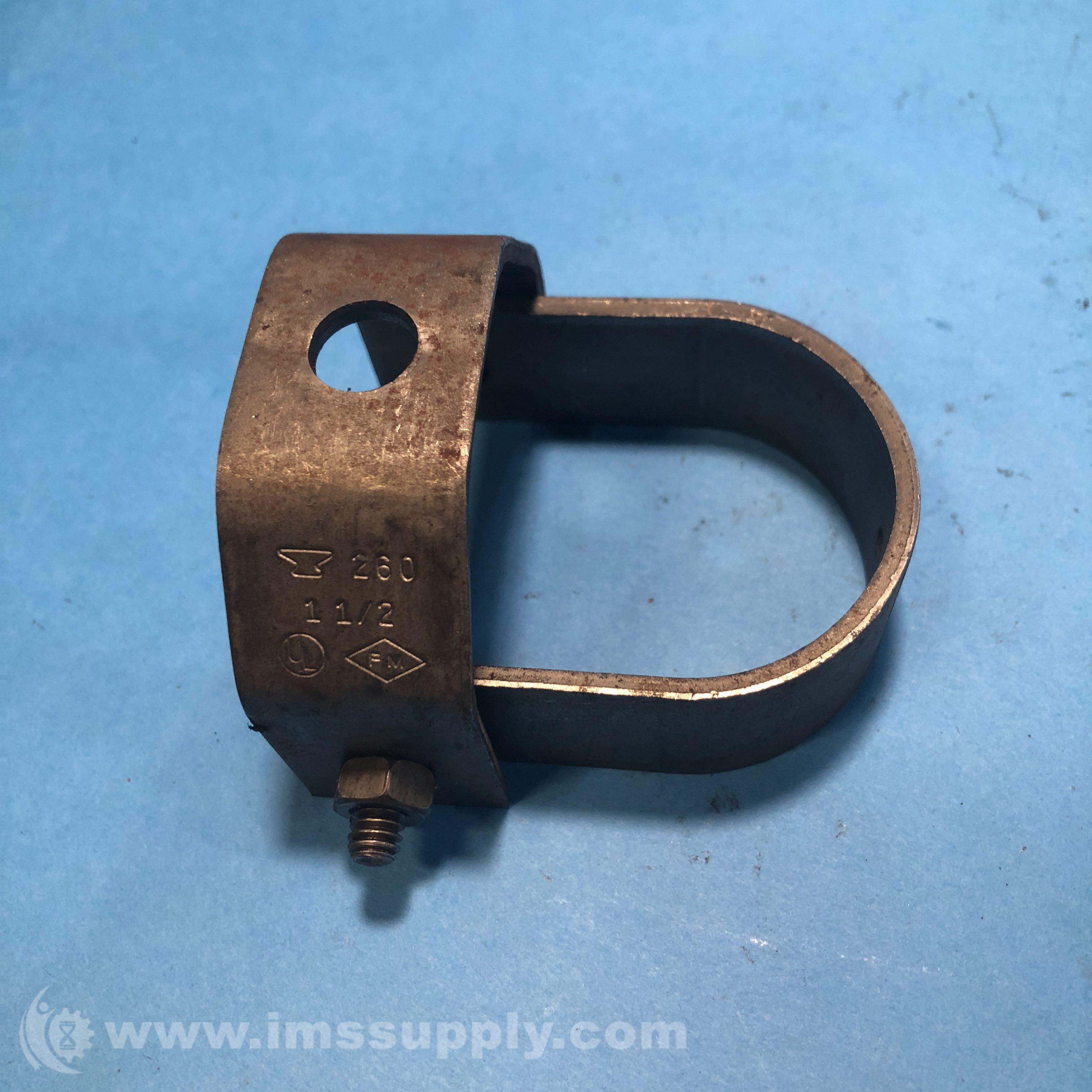 Anvil 260 1-1/2 Adjustable Clevis Hanger, Galvanized - IMS Supply