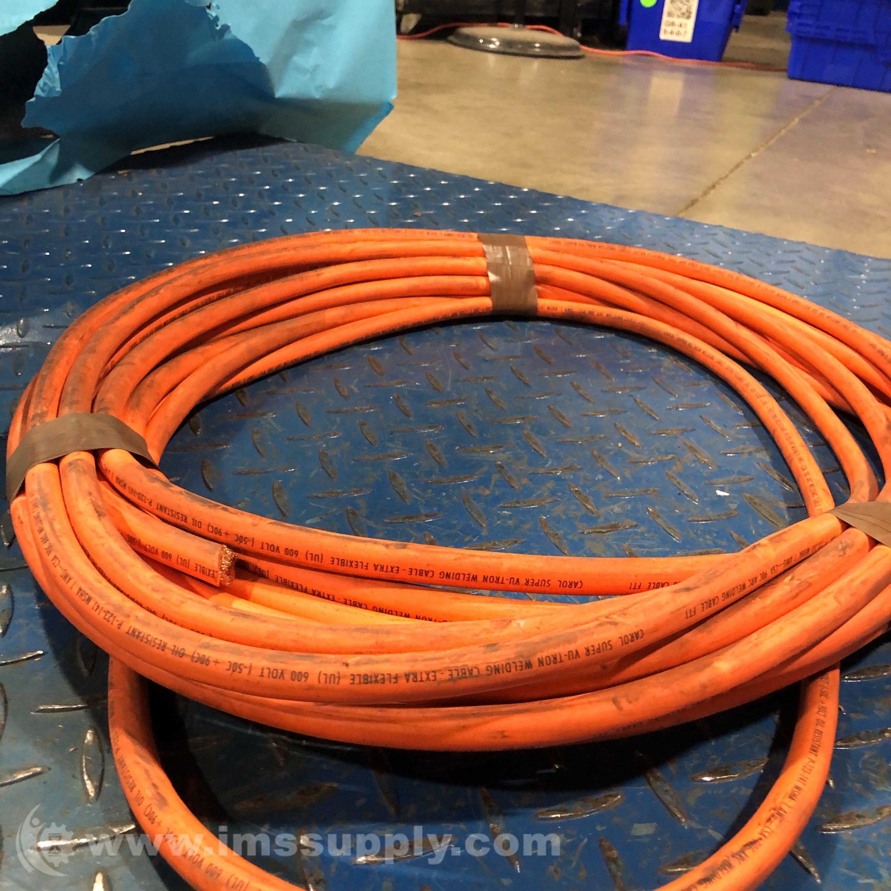 Carol Super VU-TRON Welding Cable - Extra Flexible (UL) 600 Volt - IMS ...