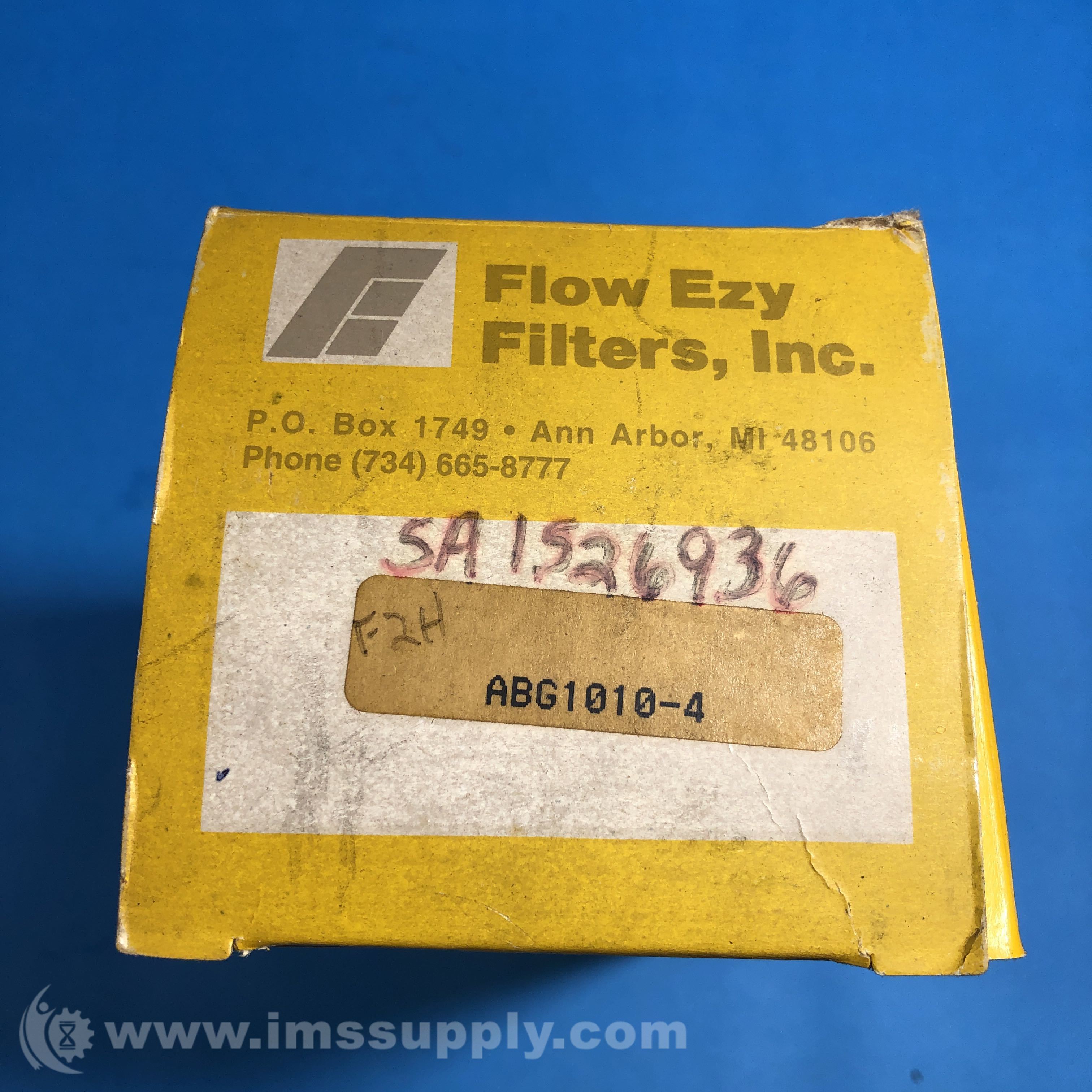 Flow Ezy Filter ABG1010-4 Filter - IMS Supply