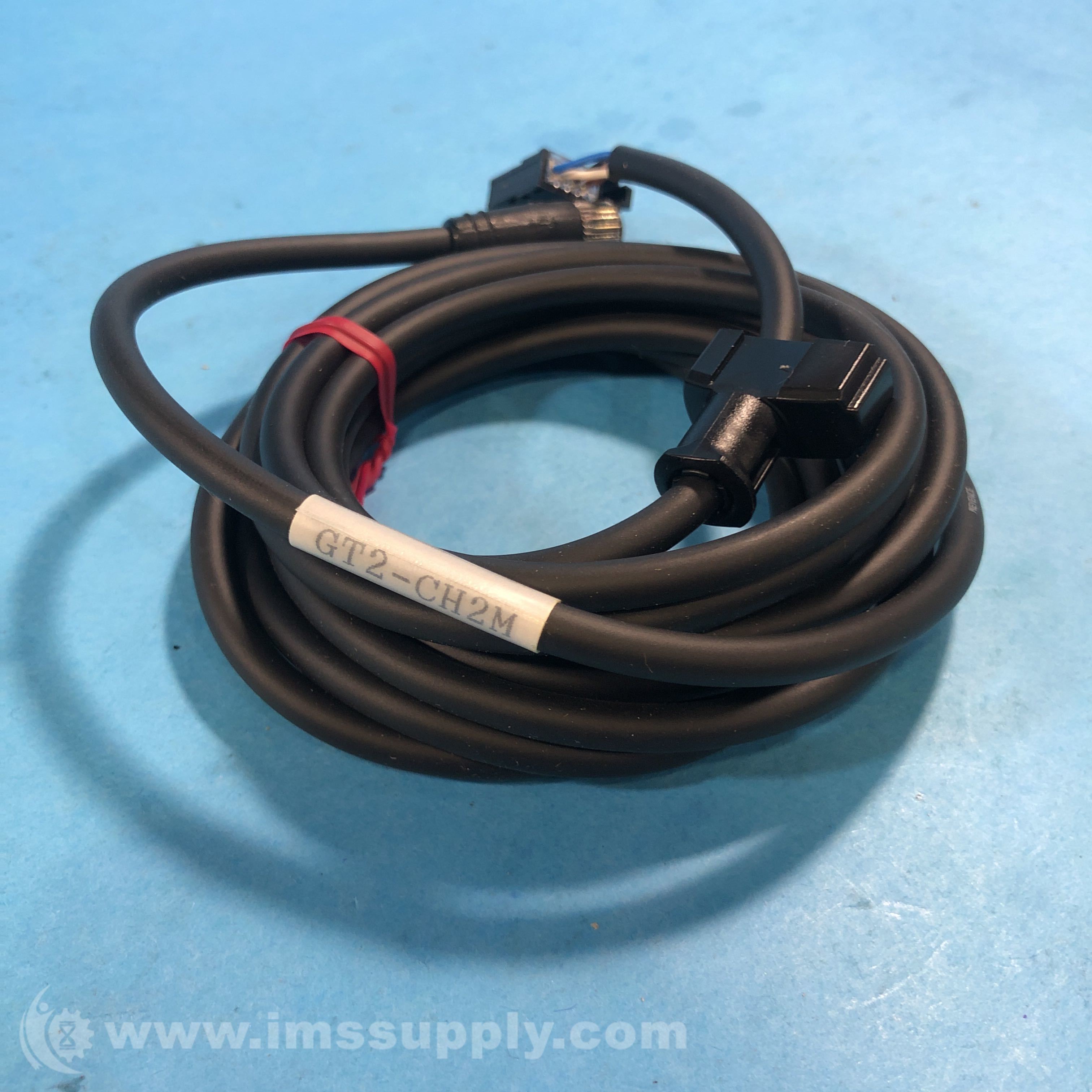 Keyence GT2-CH2M Sensor Head Cable, 2 m, Straight Type - IMS Supply