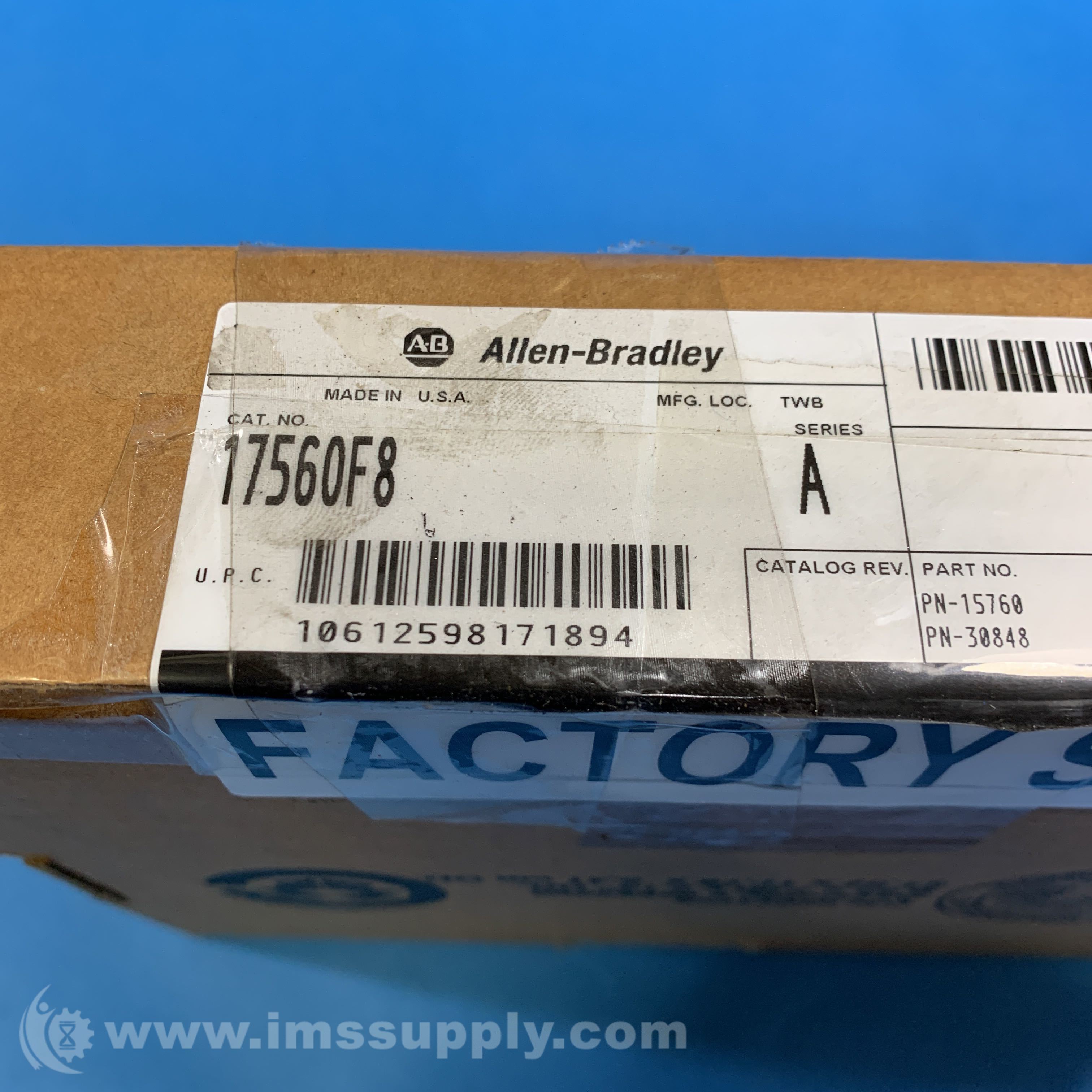 Allen Bradley 1756-0F8 Series A Analog Output Module - IMS Supply