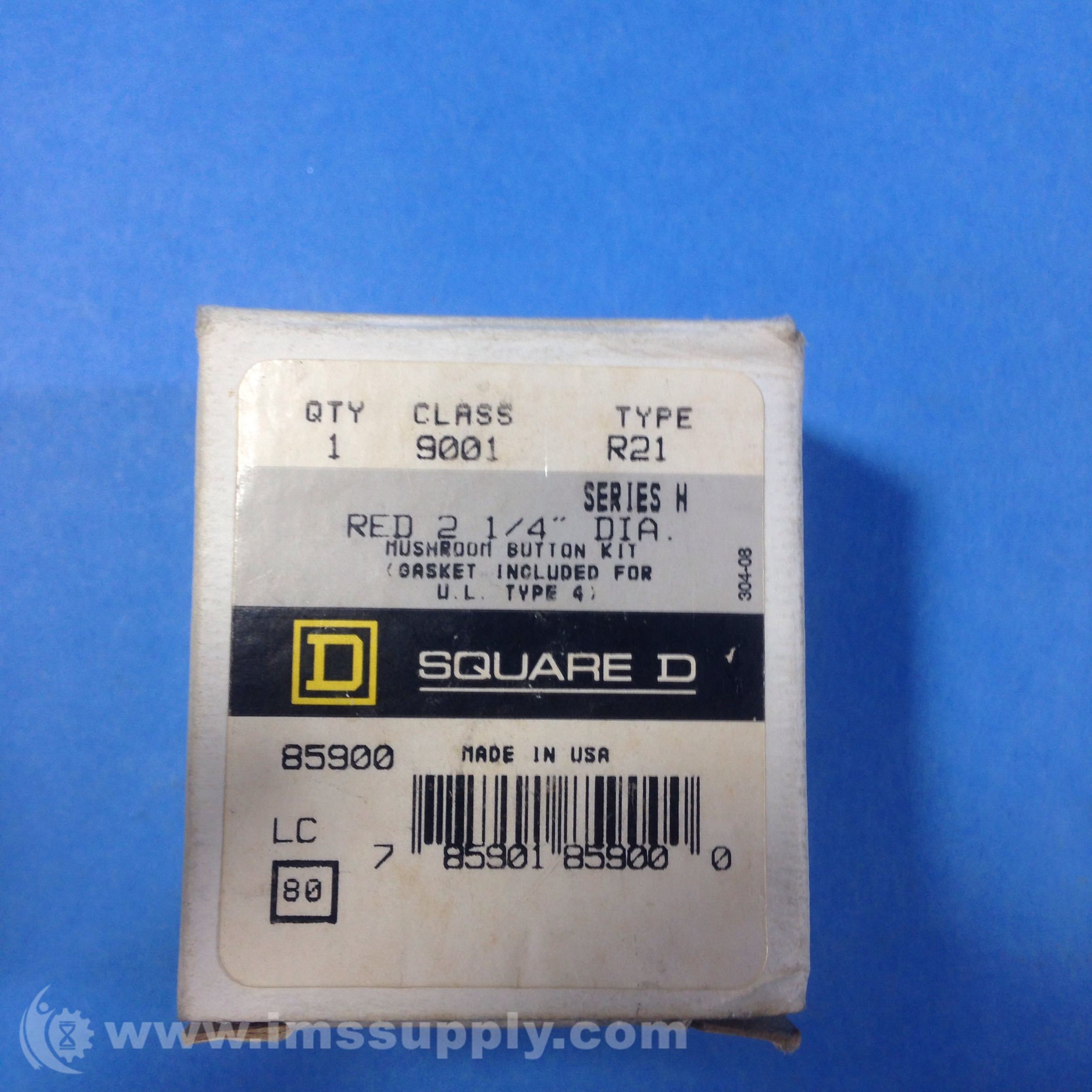 Square D 9001R21 30MM Pushbutton Lens - IMS Supply
