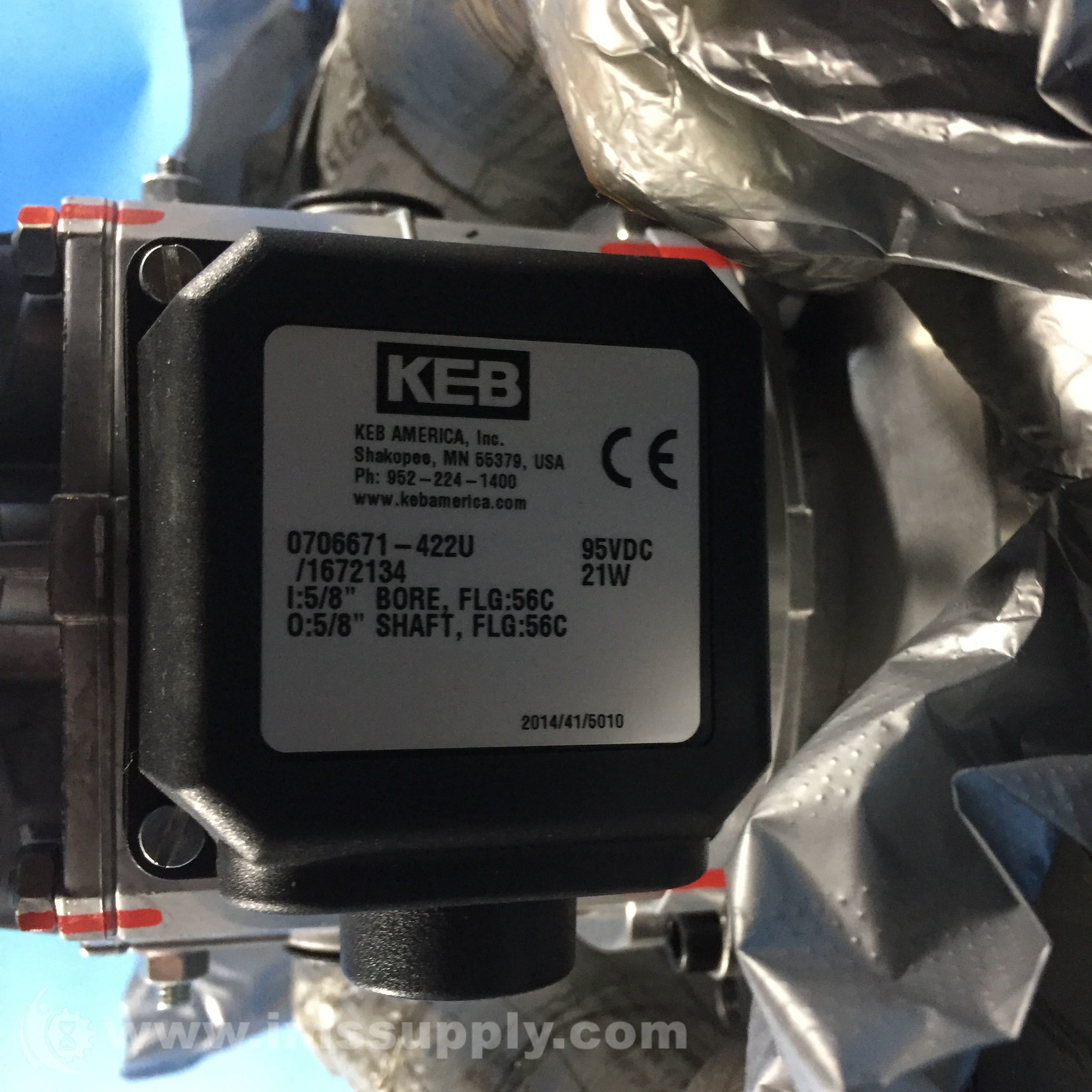 Keb America 0706671-422U Combibox Electric Clutch Brake - IMS Supply