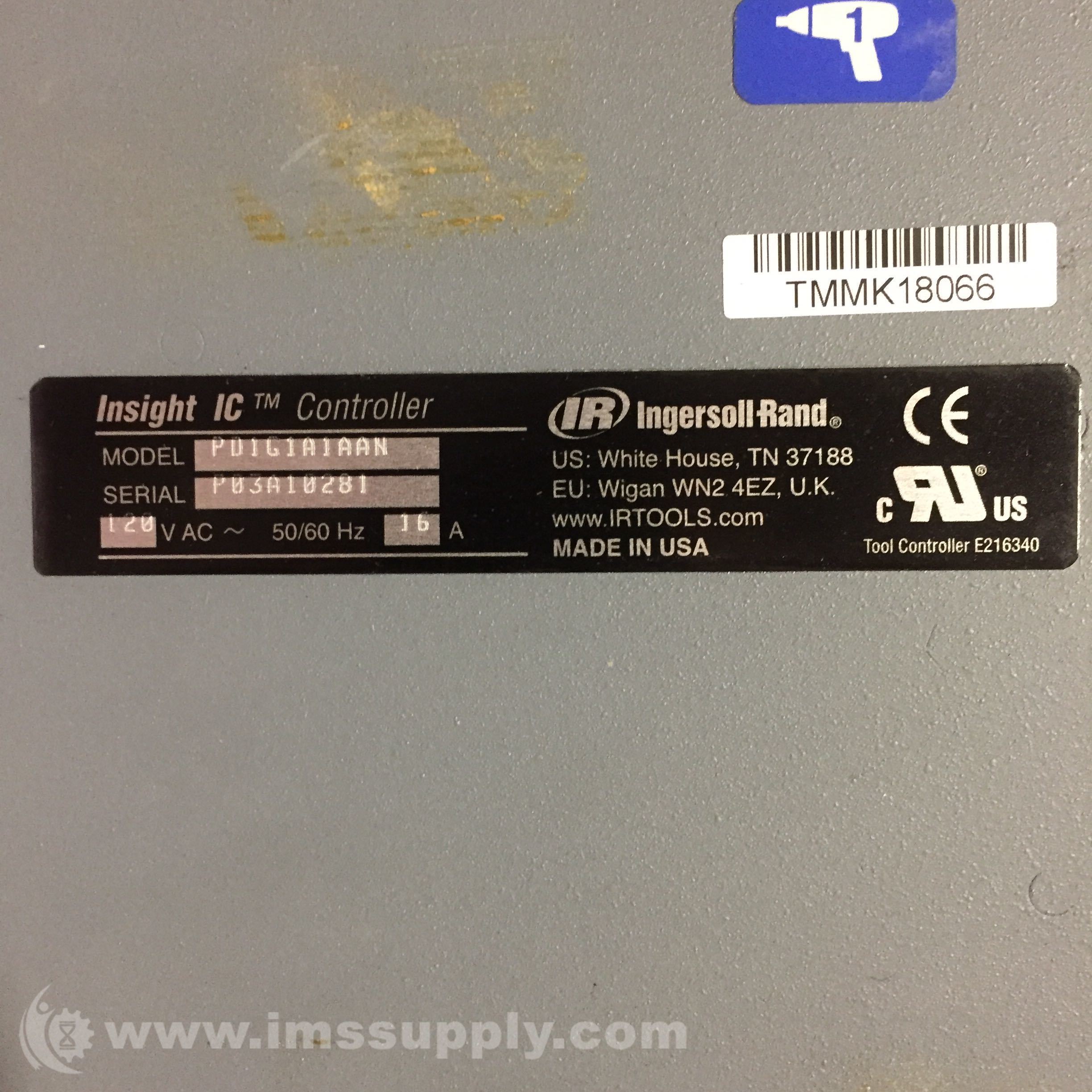 Ingersoll PD1G1A1AAN Insight IC Controller, 120VAC, 50/60Hz, 16A - IMS ...