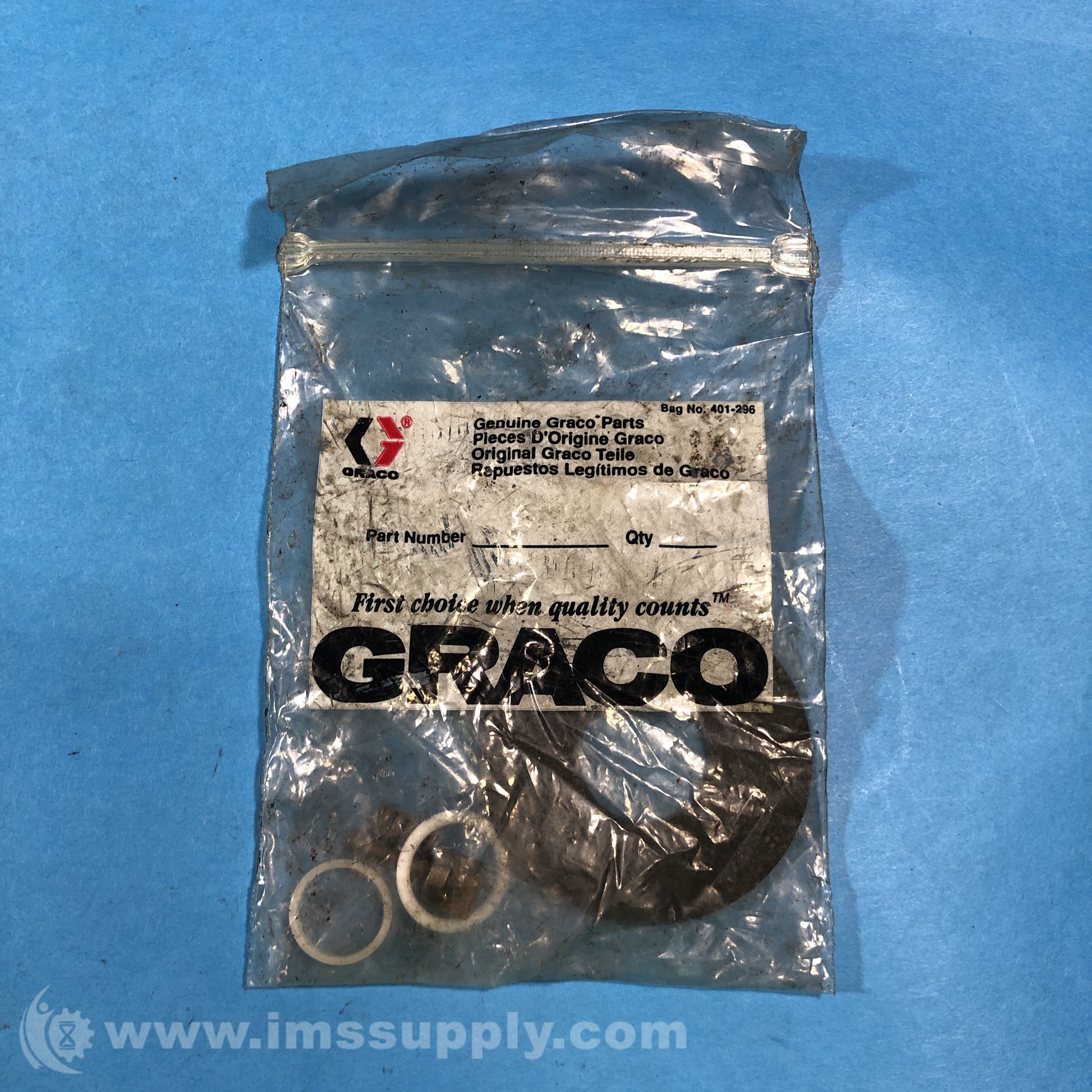 Graco Repair Kit Bag No. 401-296 - IMS Supply