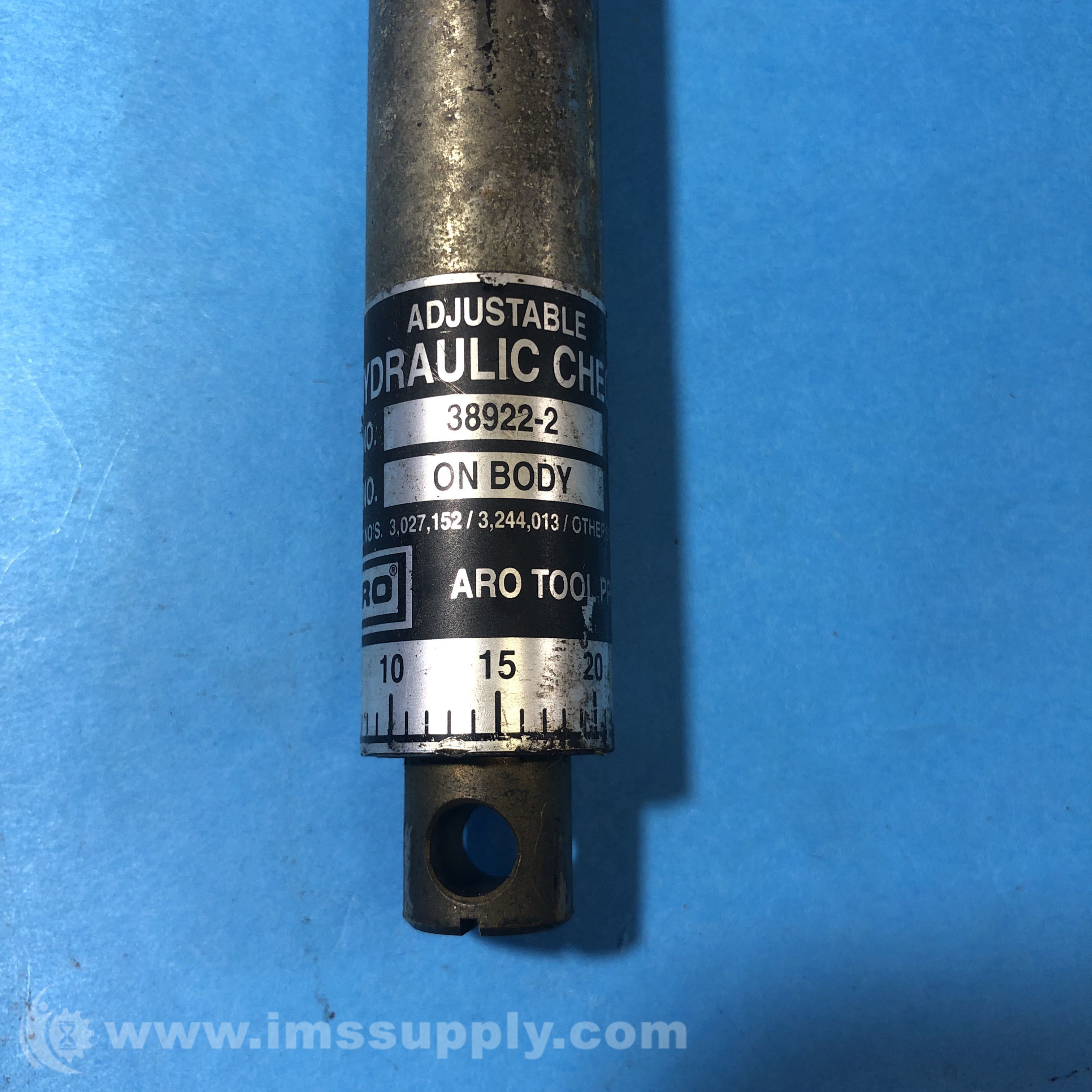 Aro 38922-2 Adjustable Hydraulic Check - IMS Supply