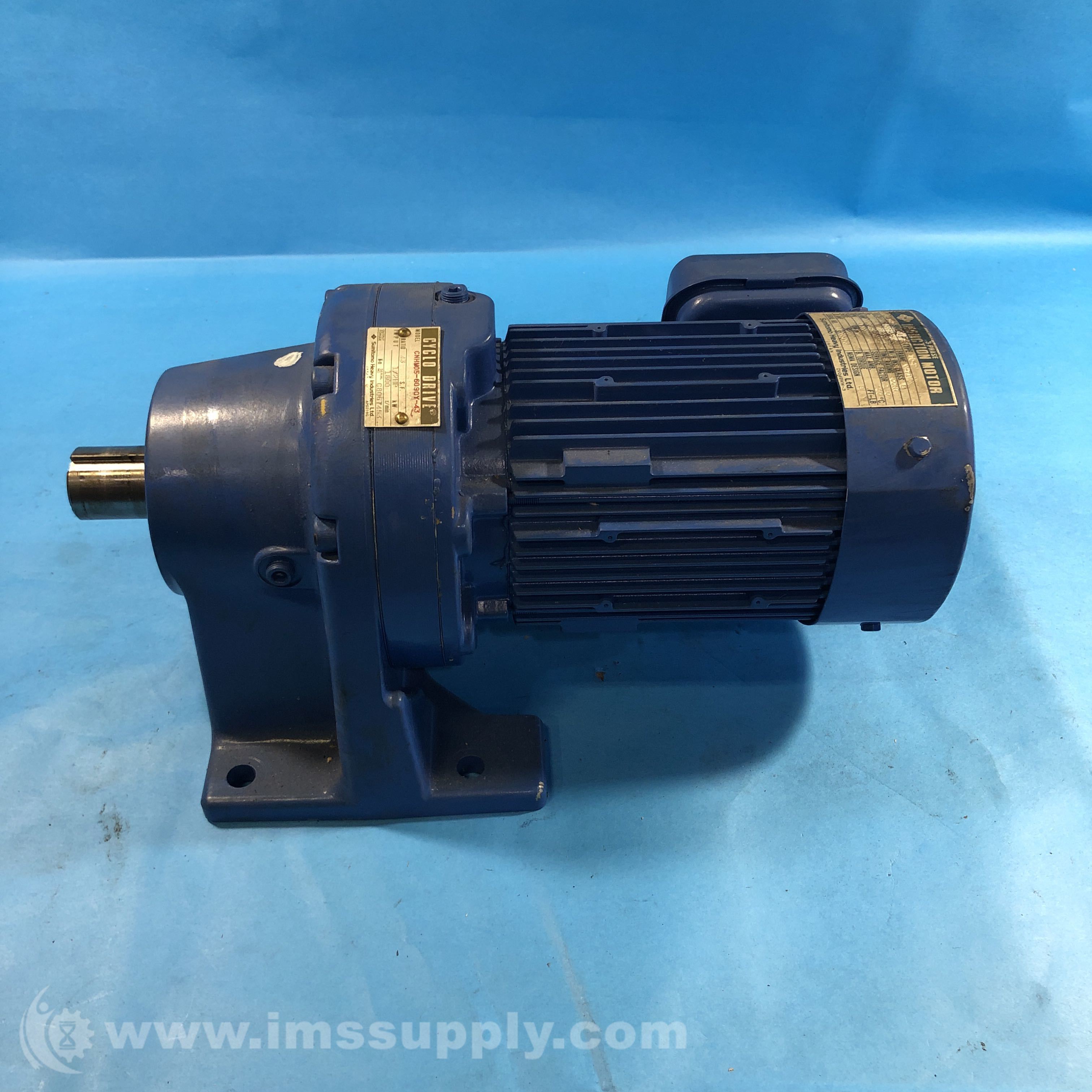 Sumitomo CNHM05-6090Y-43 SM-Cyclo Gearmotor - IMS Supply