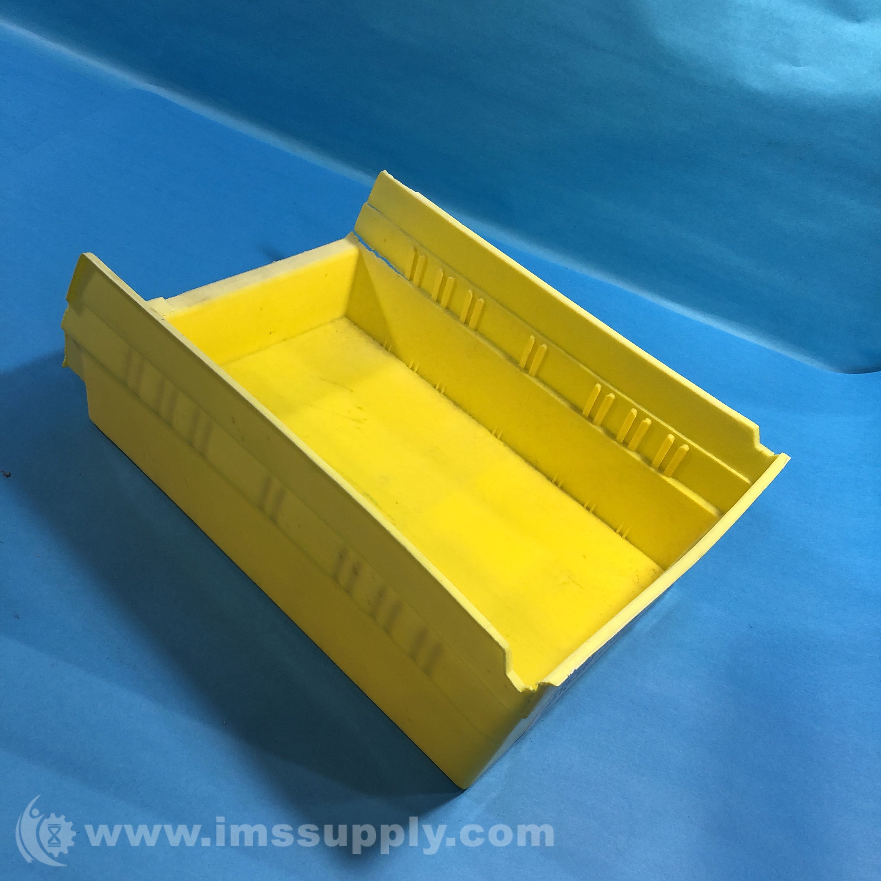 12'' LG X 9'' WD X 5'' HT Yellow Storage Bin - IMS Supply