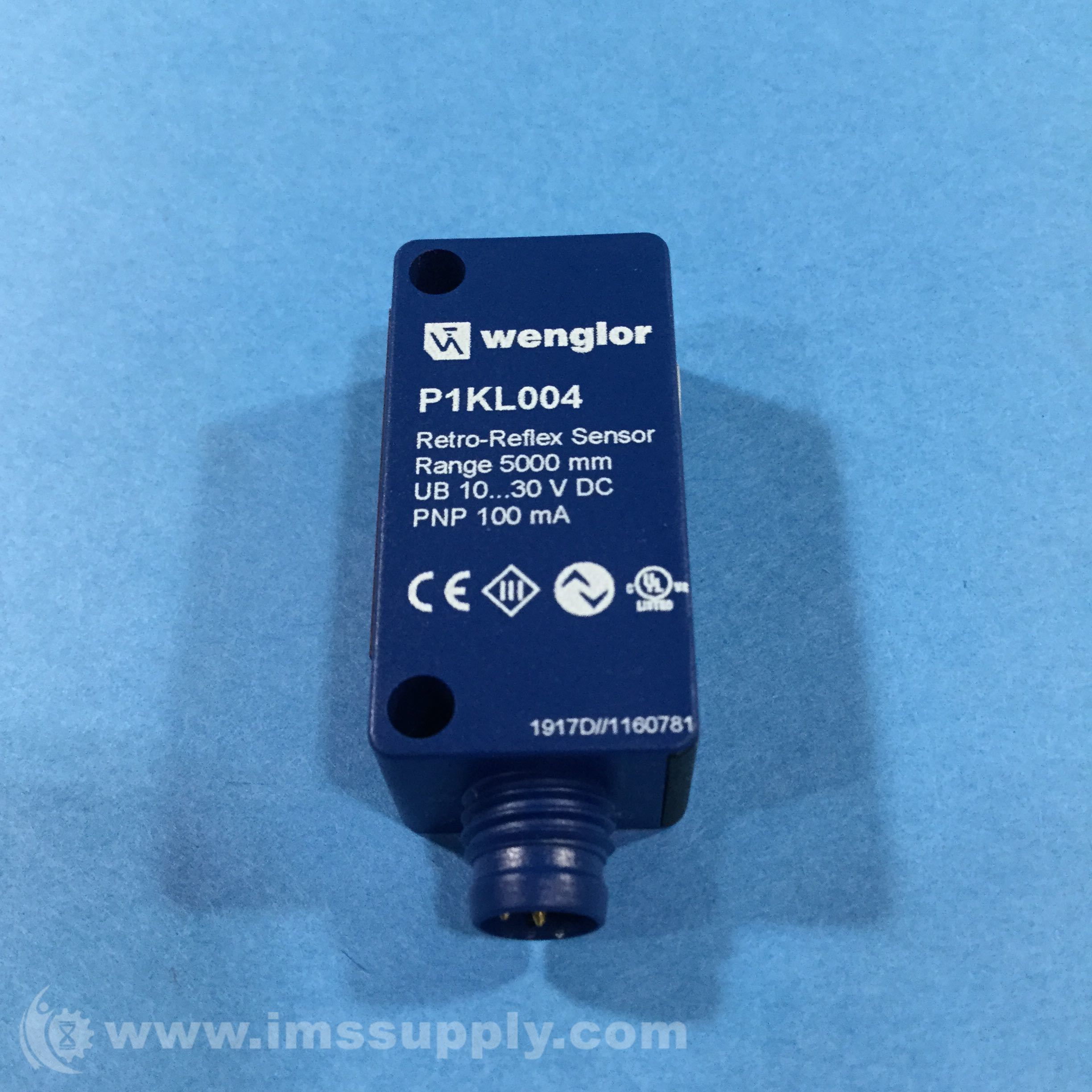 Wenglor P1KL004 Retro-Reflex Sensor - IMS Supply