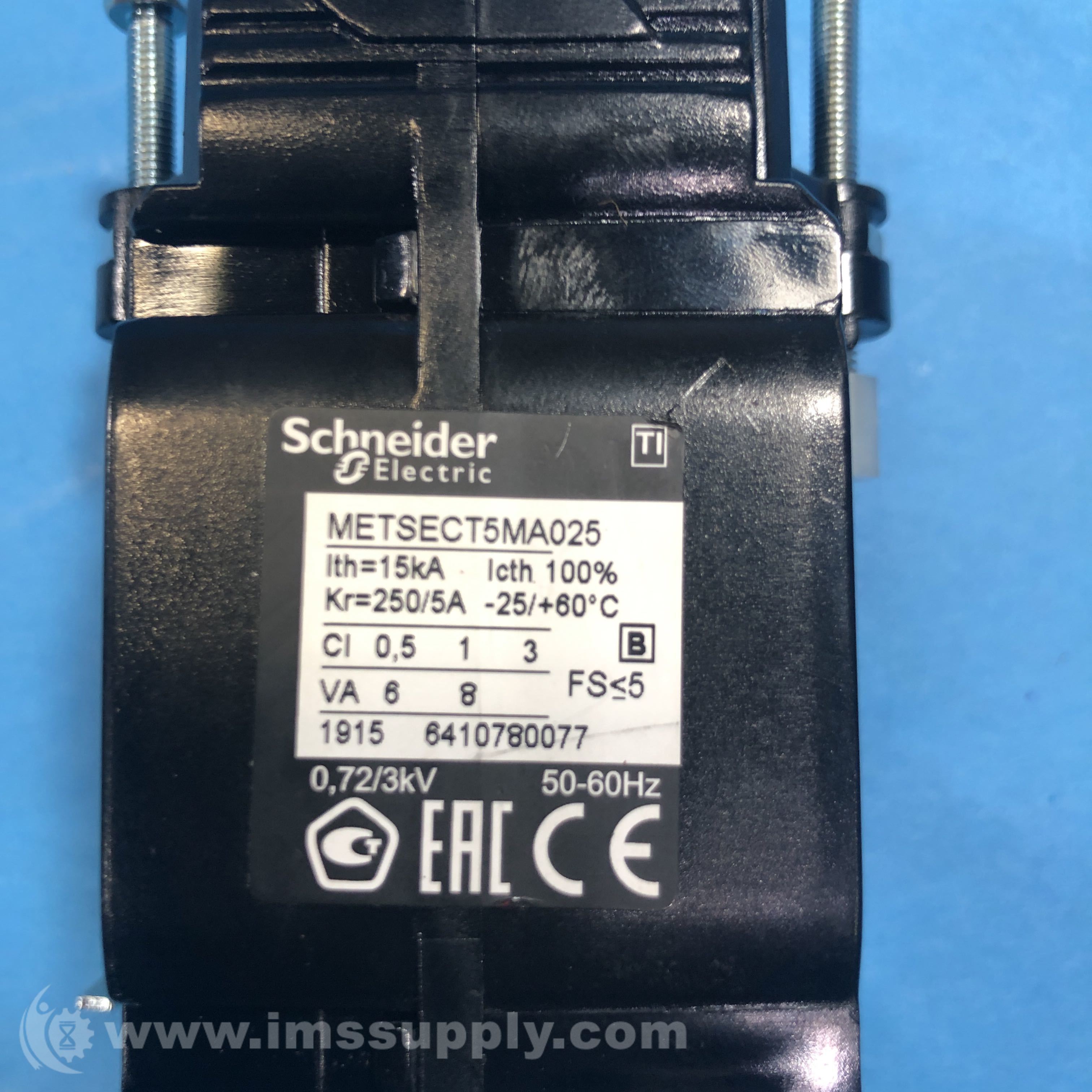 Schneider Electric METSECT5MA025 Current Transformer DIN Mount - IMS Supply