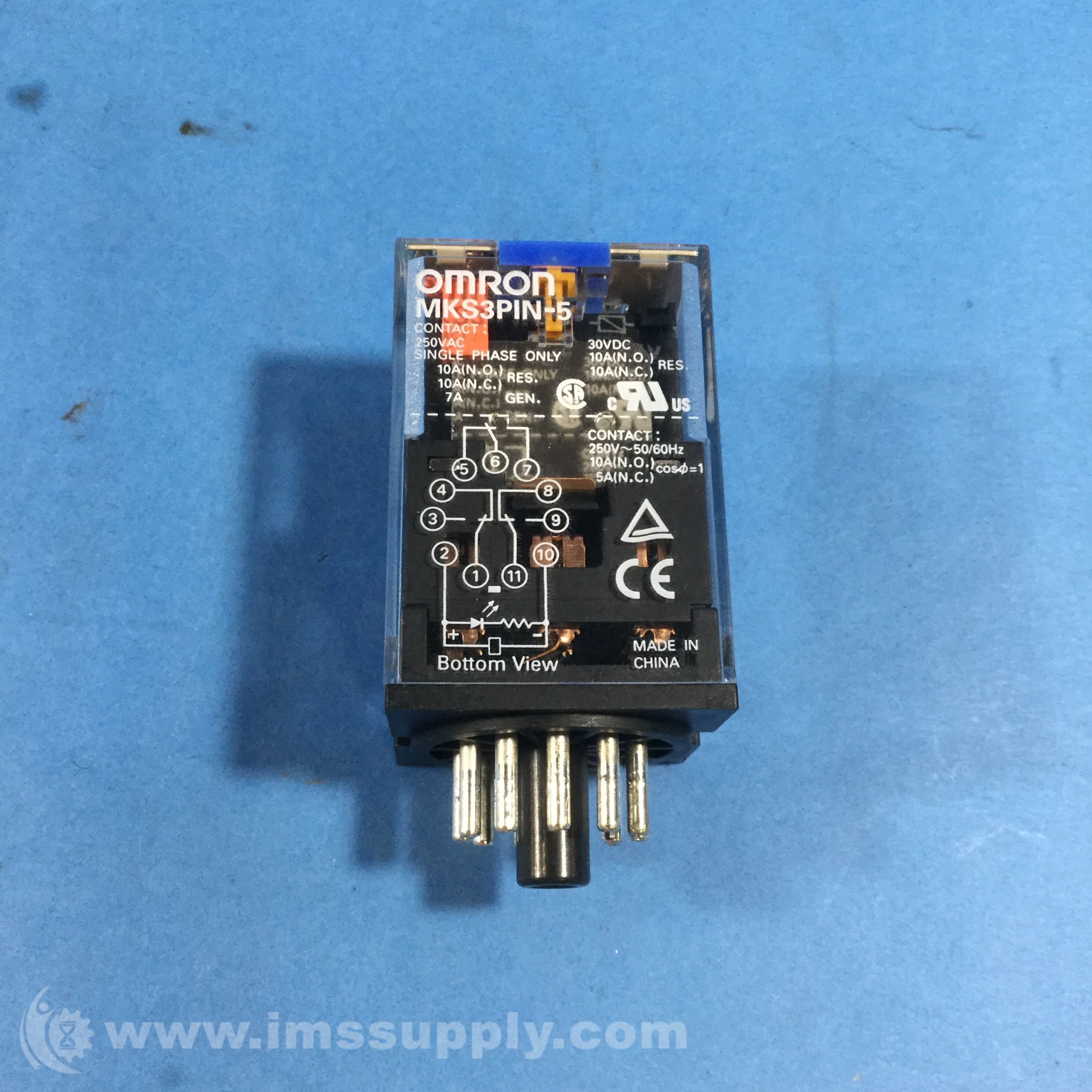 Omron MKS3PIN-5 Relay - IMS Supply