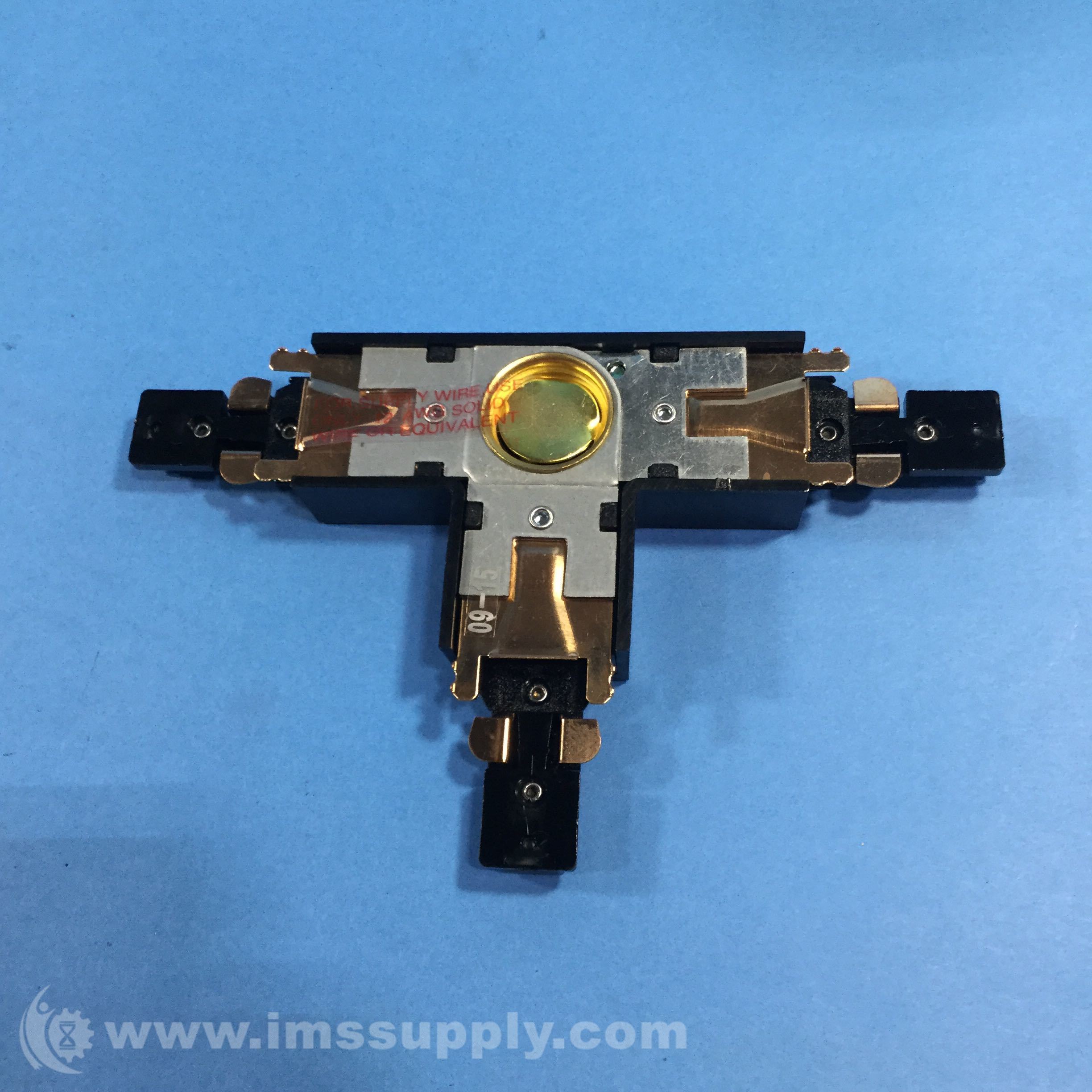 ConTech Lighting LA-14-B 1-Circuit Track T Connector - IMS Supply