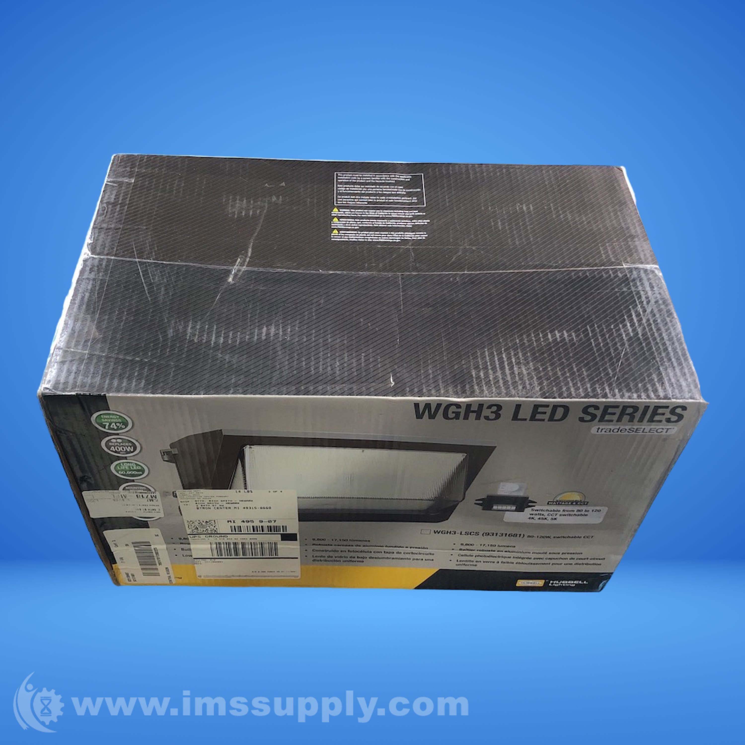 Hubbell Lighting WGH3-LSCS EXO Outdoor Lighting - IMS Supply