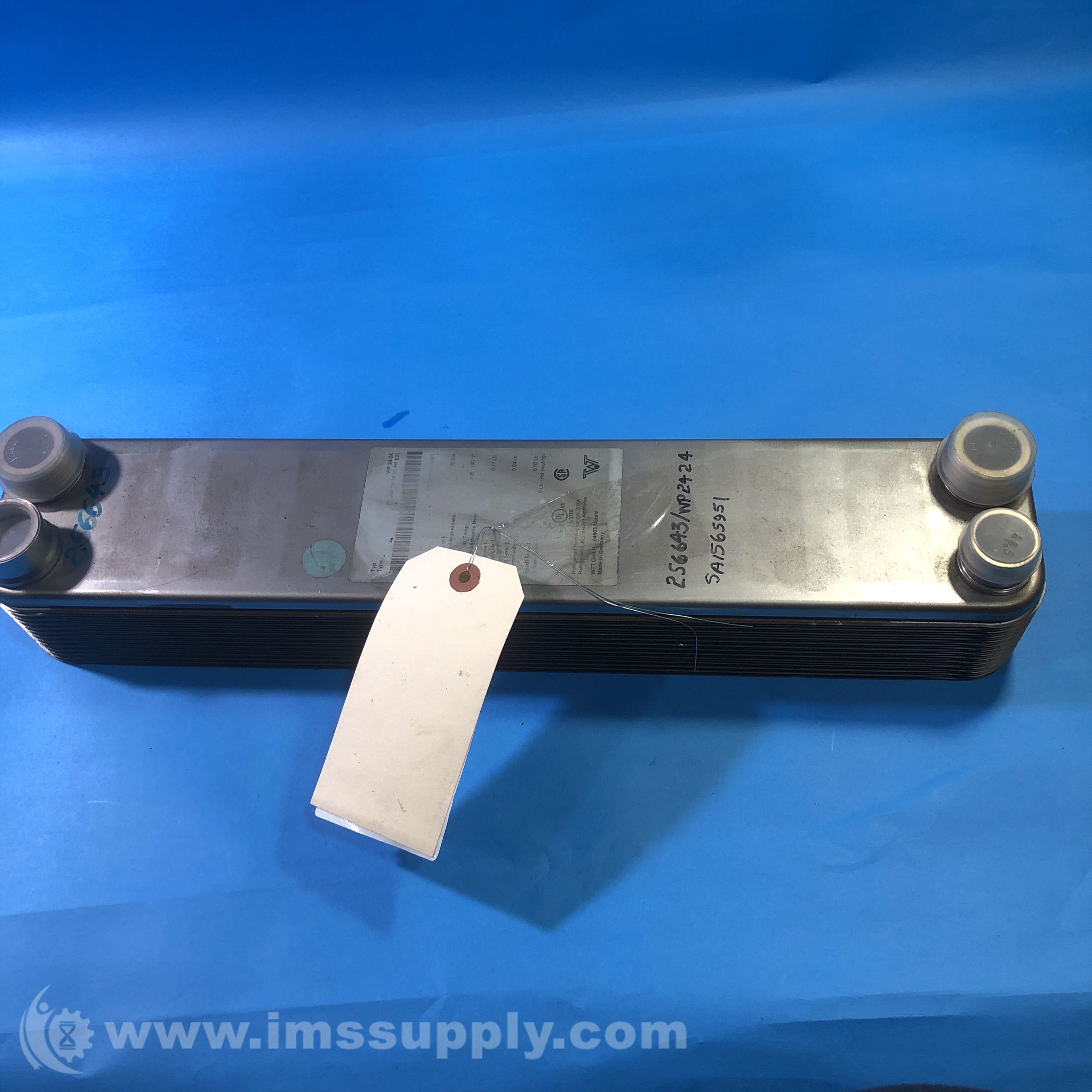 GEA WTT WP24-24 Brazed Plate Heat Exchanger - IMS Supply