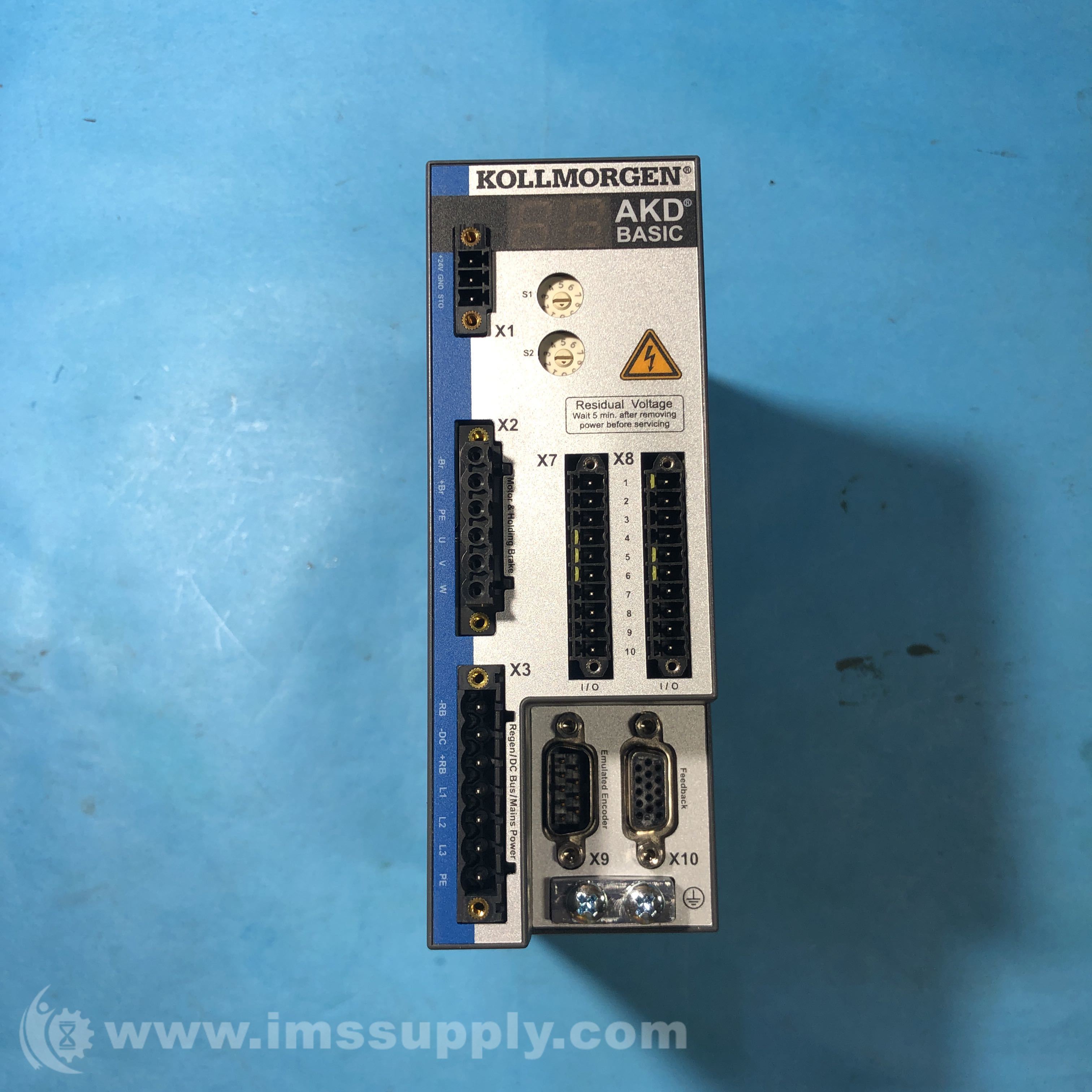 Kollmorgen AKD-T00306-NBAN-0000 AKD Series Servo Drive - IMS Supply