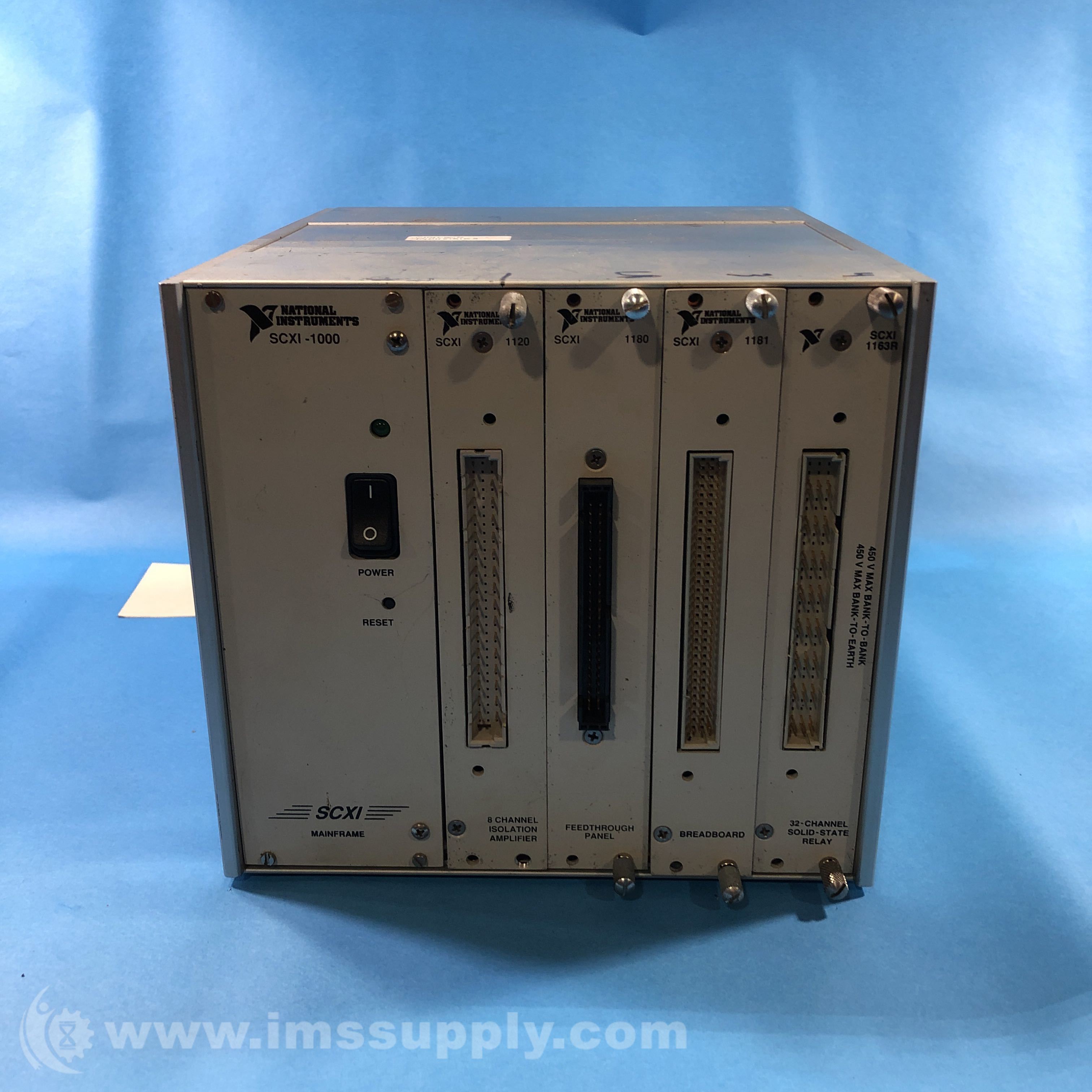 National Instruments 181445D-01 4 Slot Mainframe Chassis - IMS Supply