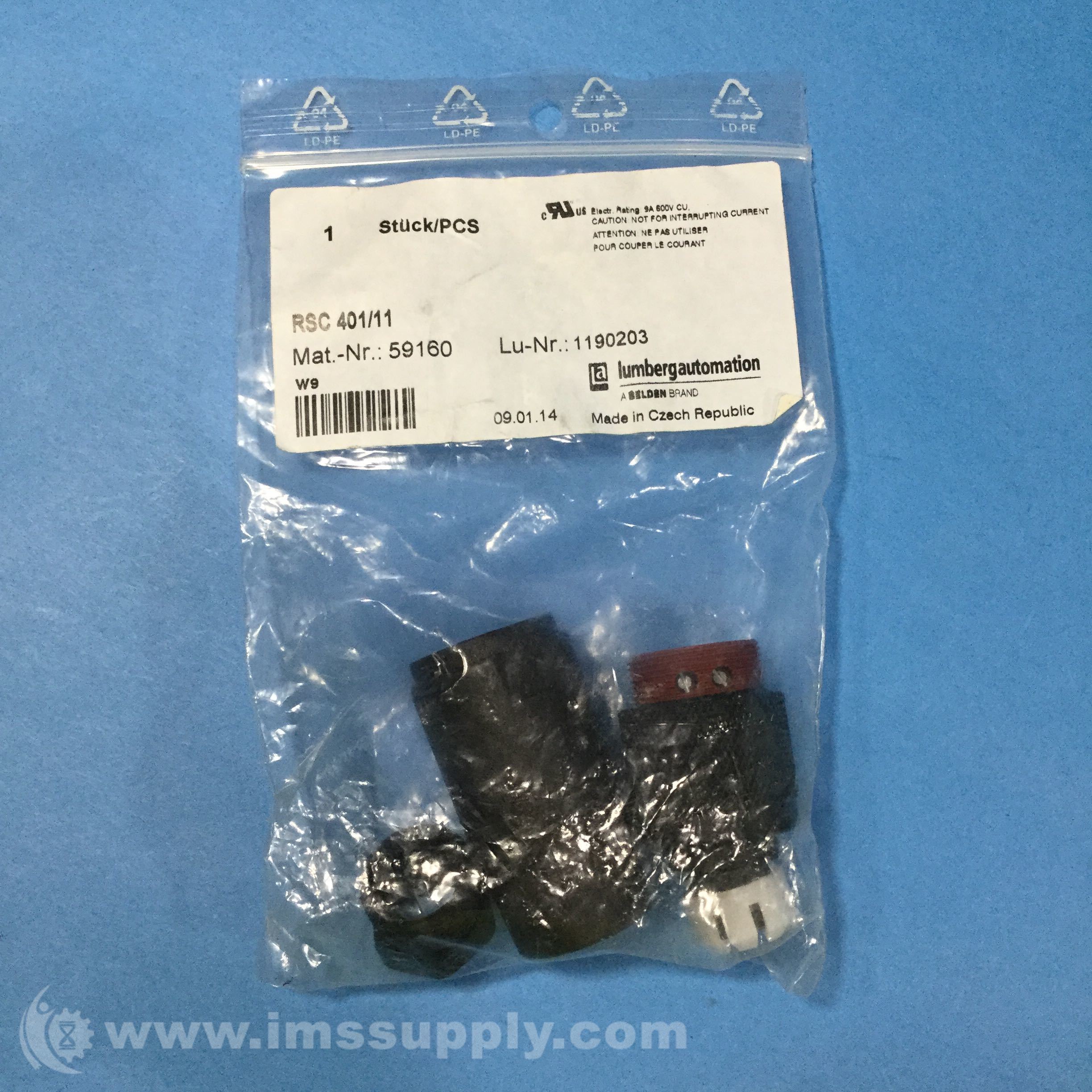 Lumberg Automation RSC 401/11 Circular Metric Connector - IMS Supply