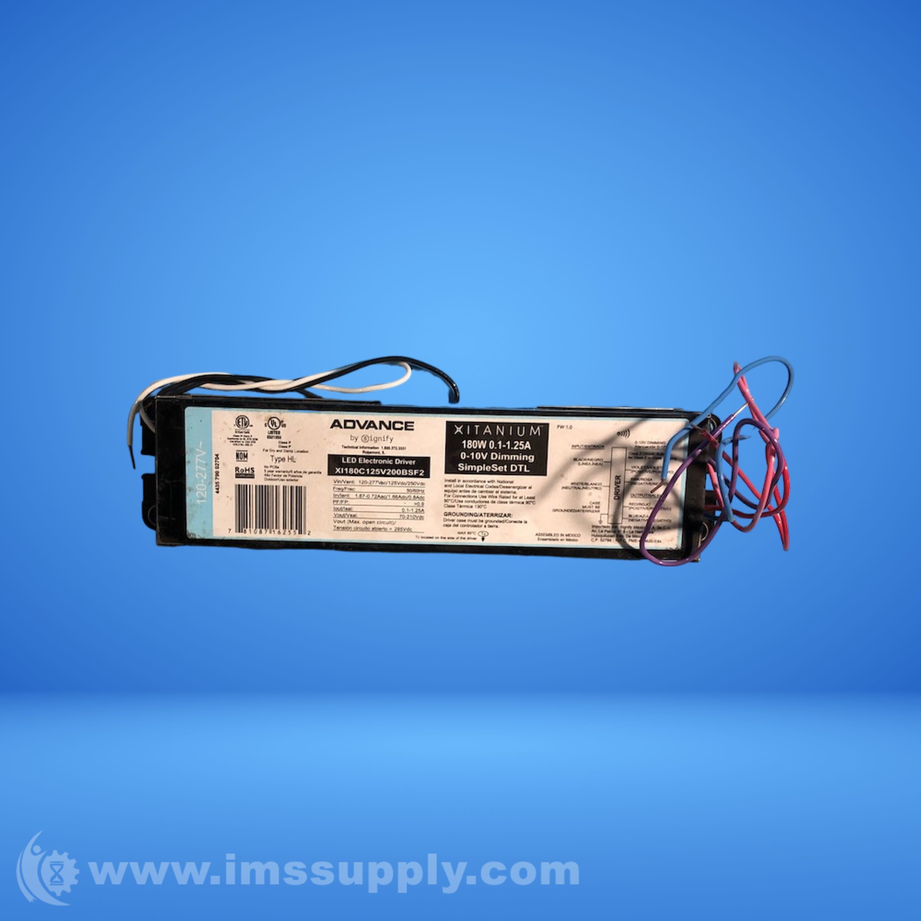 Signify XI180C125V200BSF2 - IMS Supply