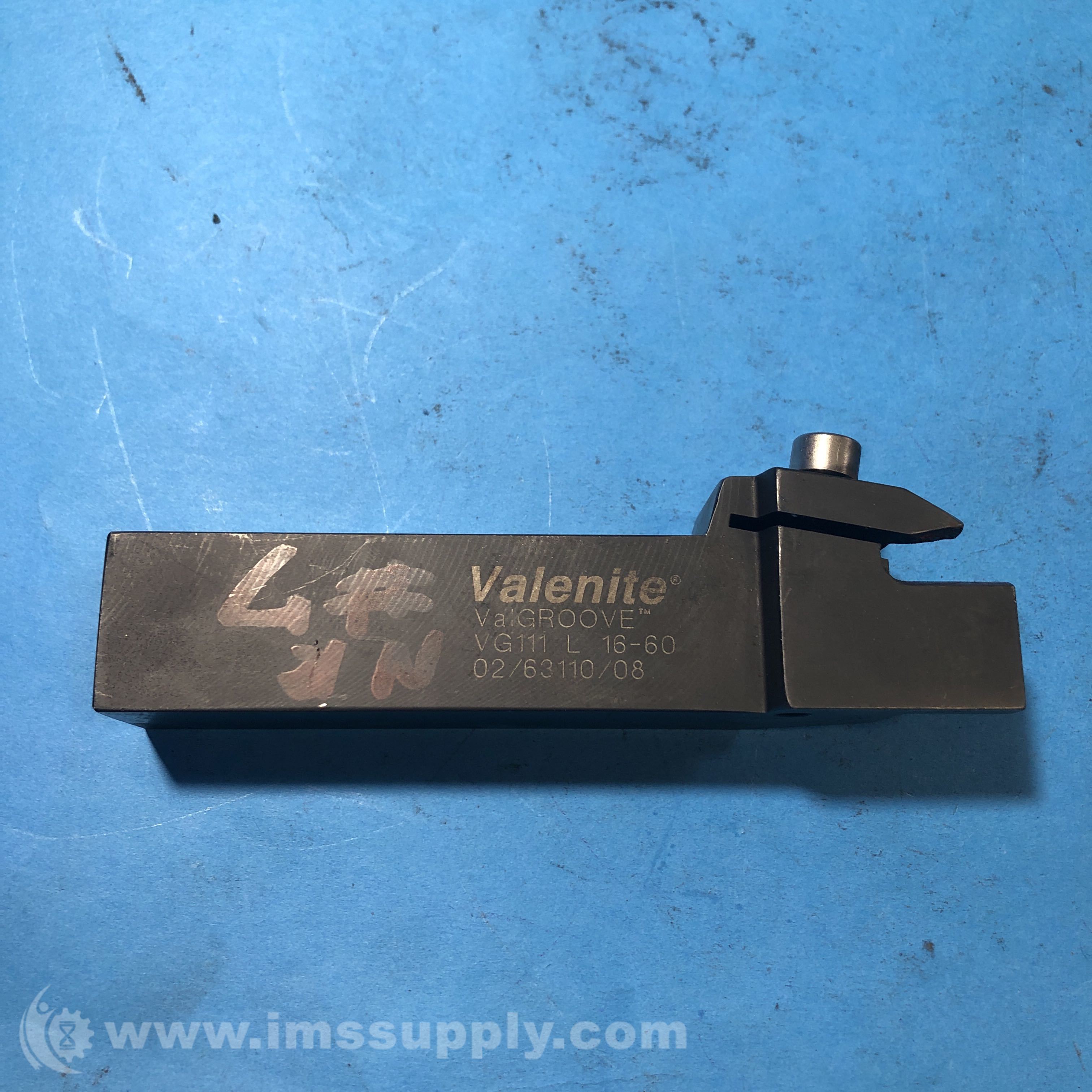 Valenite VG111 L 16-60 Val-Groove Tool Holder - IMS Supply