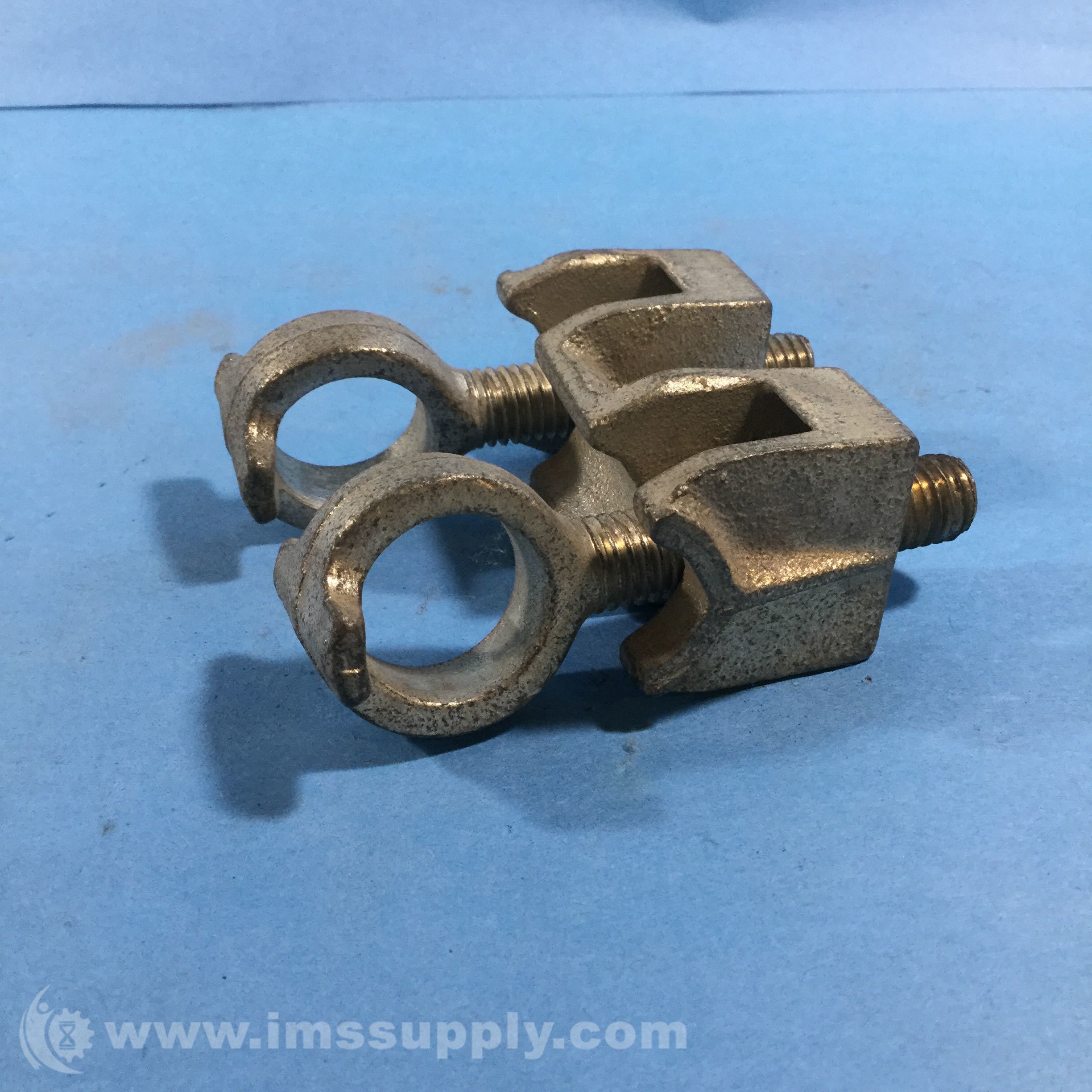 Penn-Union LDN-050N Bronze Double Eyebolt Terminal - IMS Supply