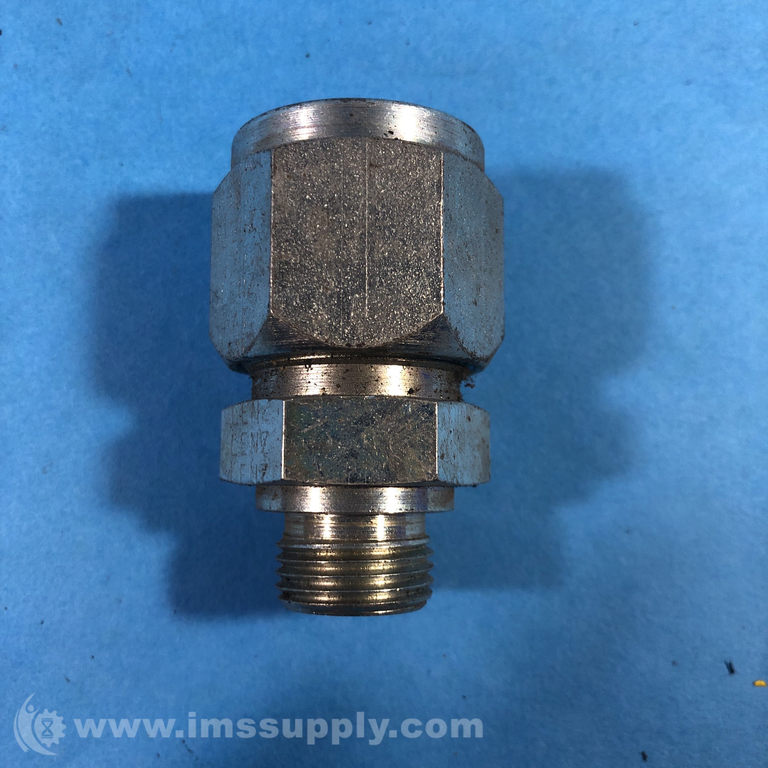 Lenz 12 Hex Steel Male Connector - IMS Supply