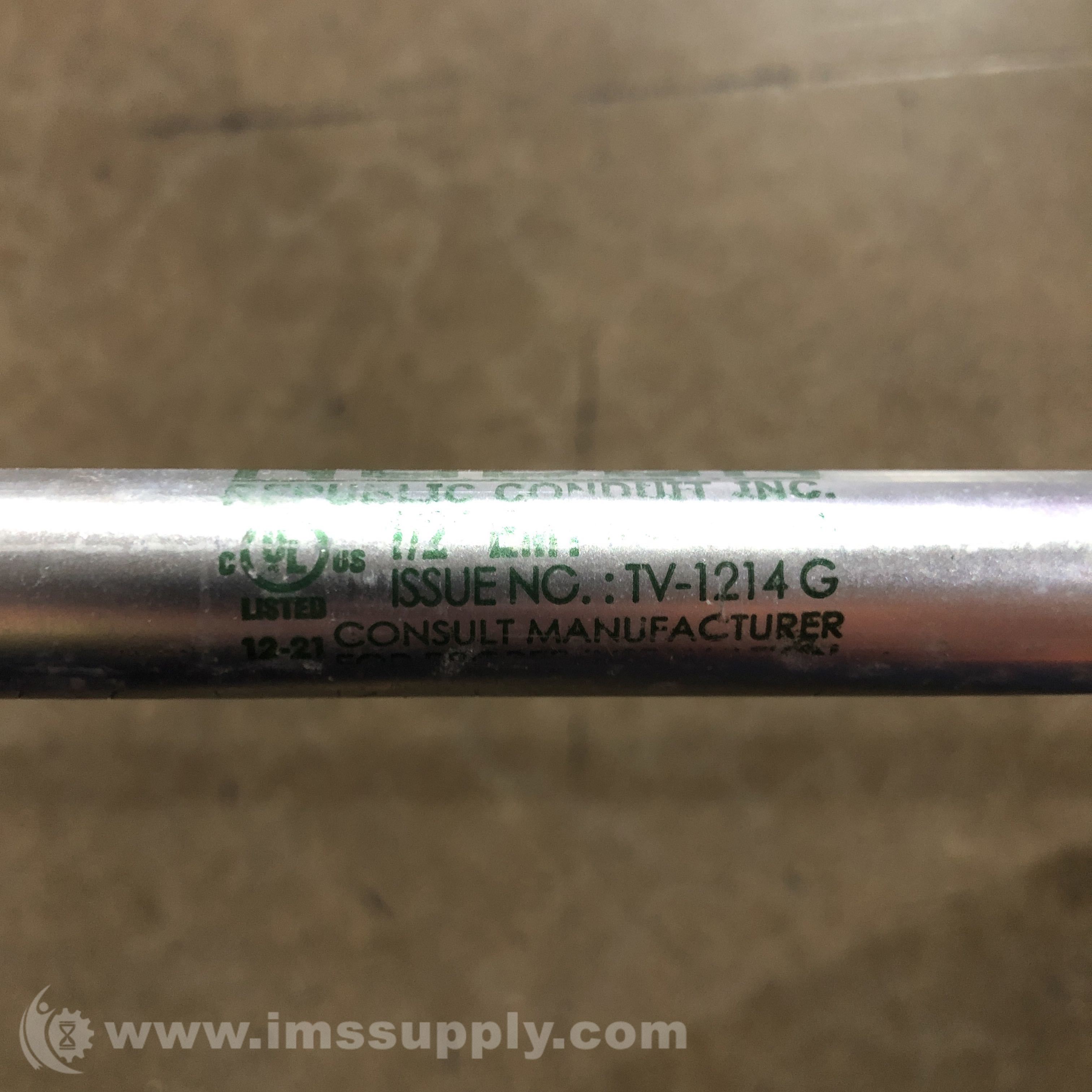 Nucor Tubular Products TV-1214G 3/4 in. x 10 ft - IMS Supply