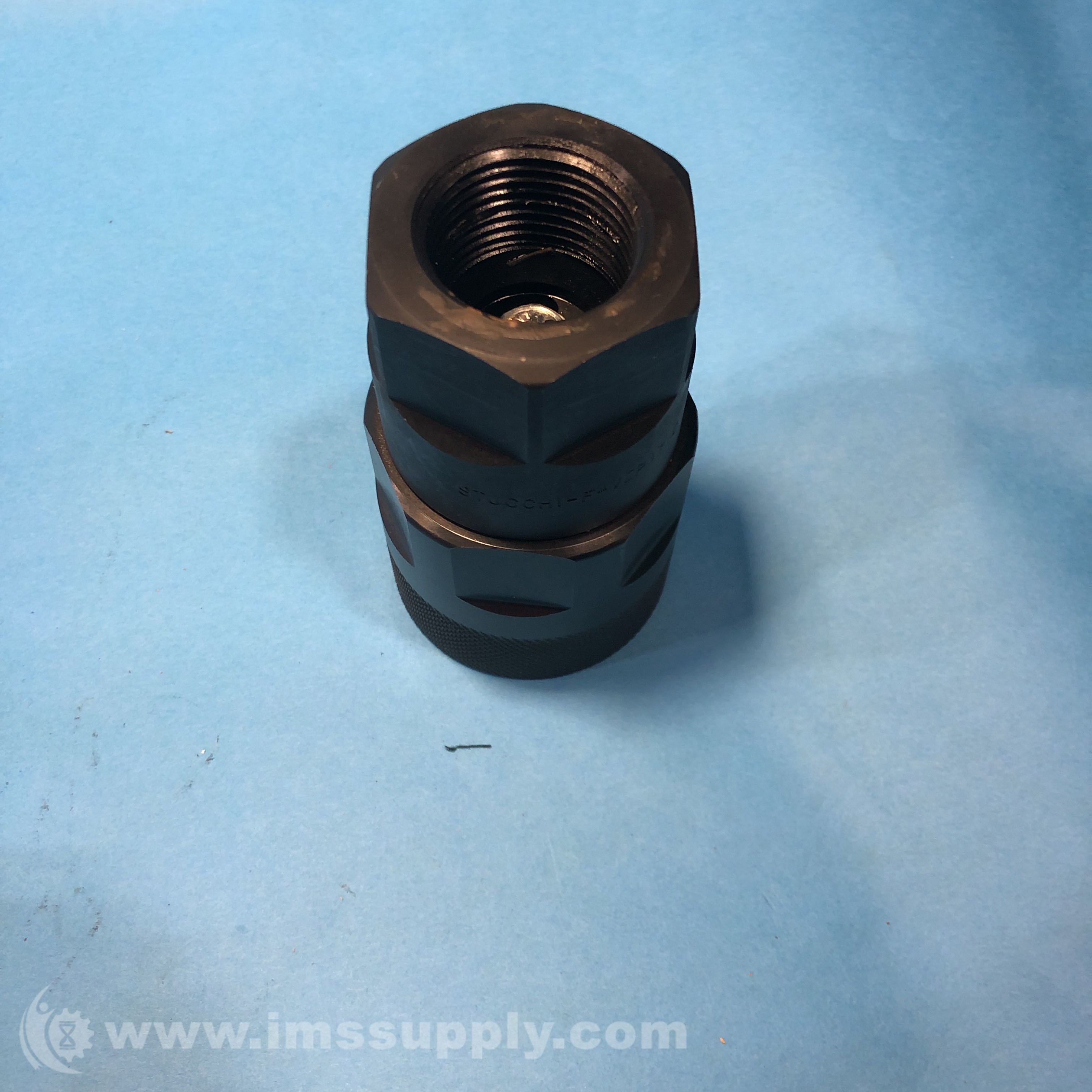 A.A.G. Stucchi F-VEP17HD 1 NPT-J18 Threaded Flat Face Coupler - IMS Supply