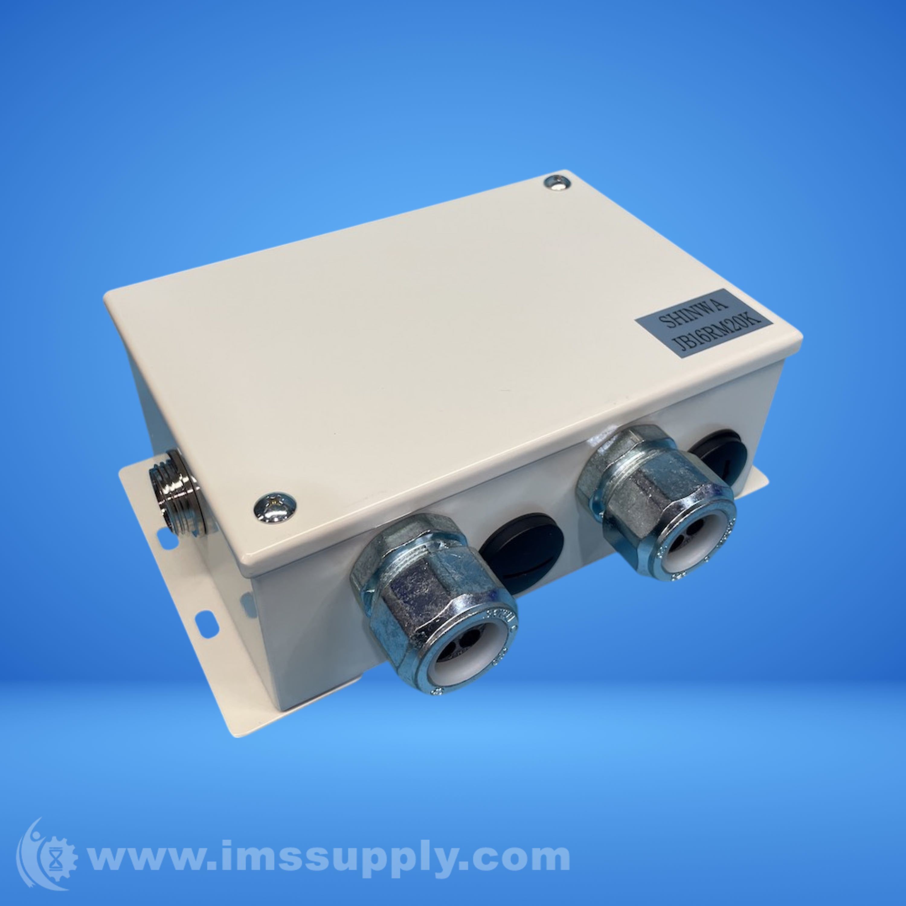 Shinwa JB16RM20K White Junction Box Enclosure - IMS Supply