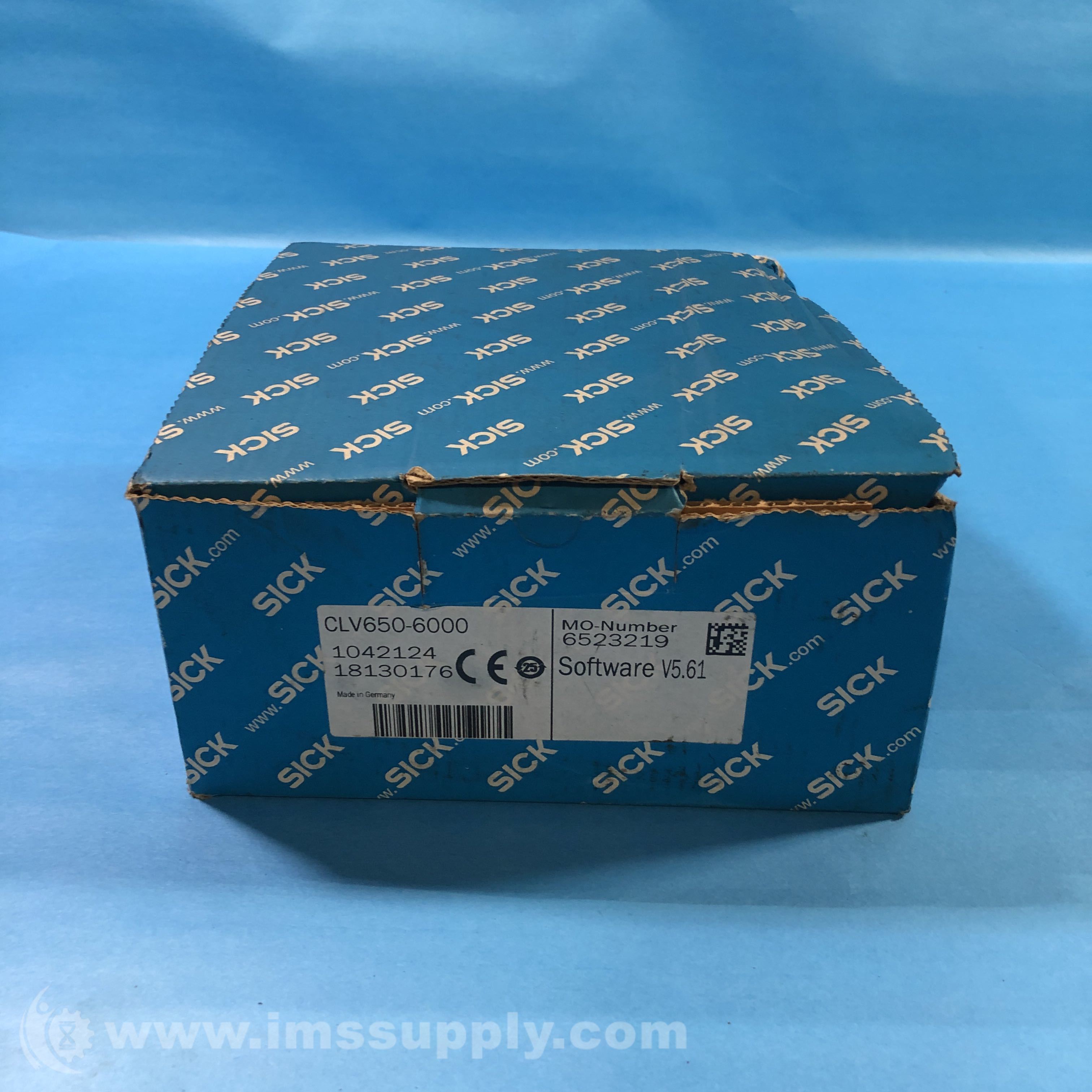 Sick CLV650-6000 Bar Code Scanner, Fixed Mount - IMS Supply