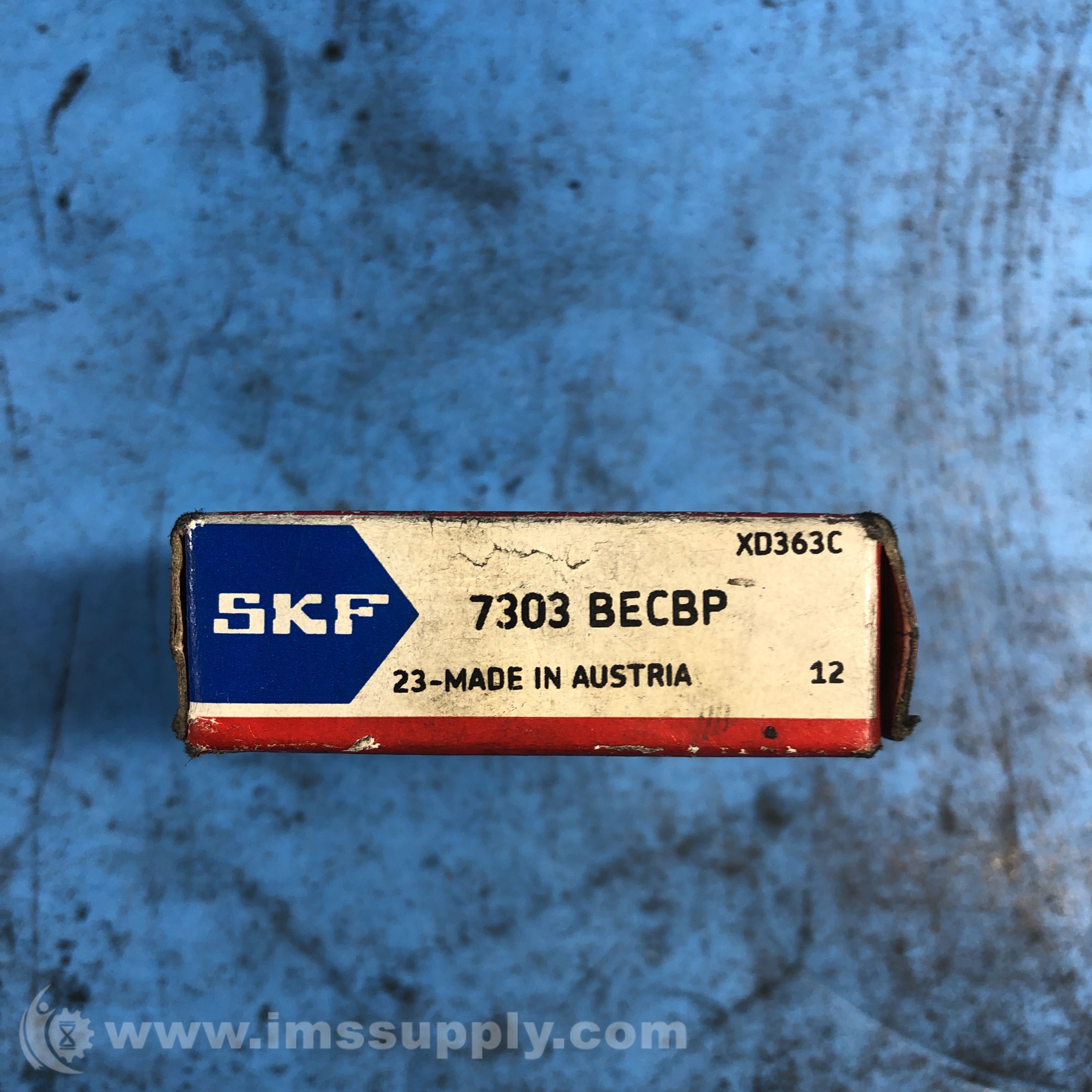 SKF 7303 BECBP Single Row Angular Contact Ball Bearing - IMS Supply