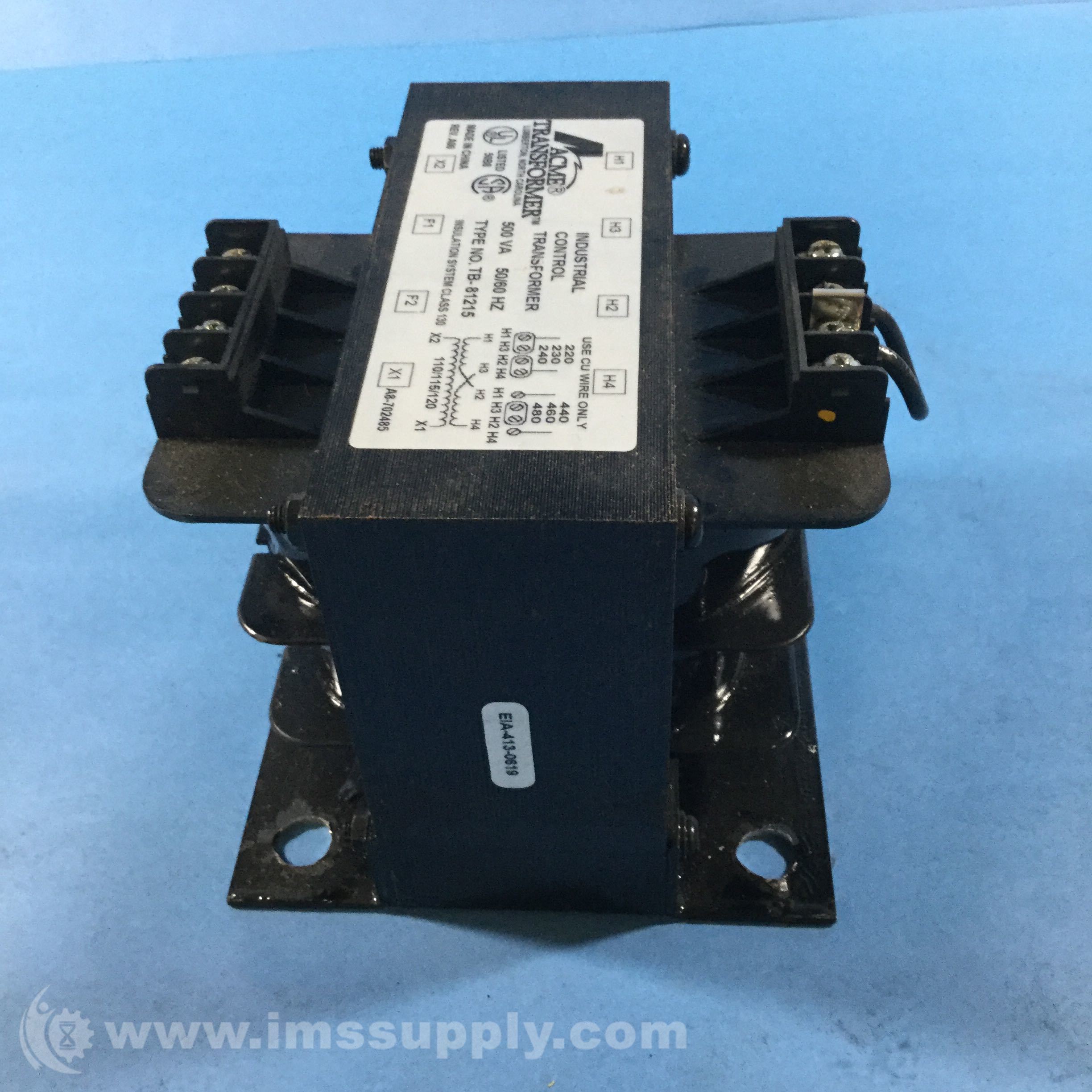Acme Electric TB-81215 General Purpose Transformers TB Series - IMS Supply
