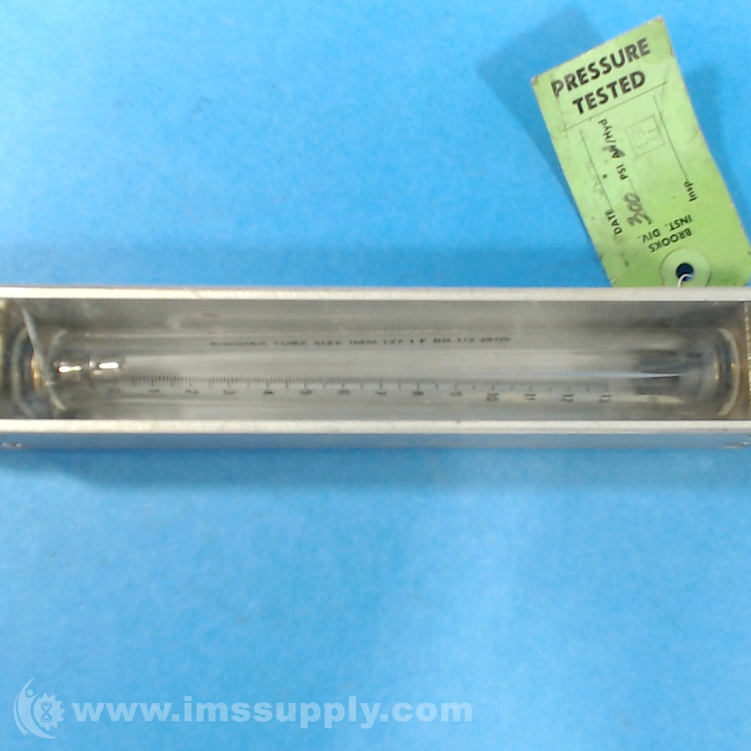 Brooks 1306-08C9A1Z02 Glass Tube Variable Area Flow Meters - IMS Supply