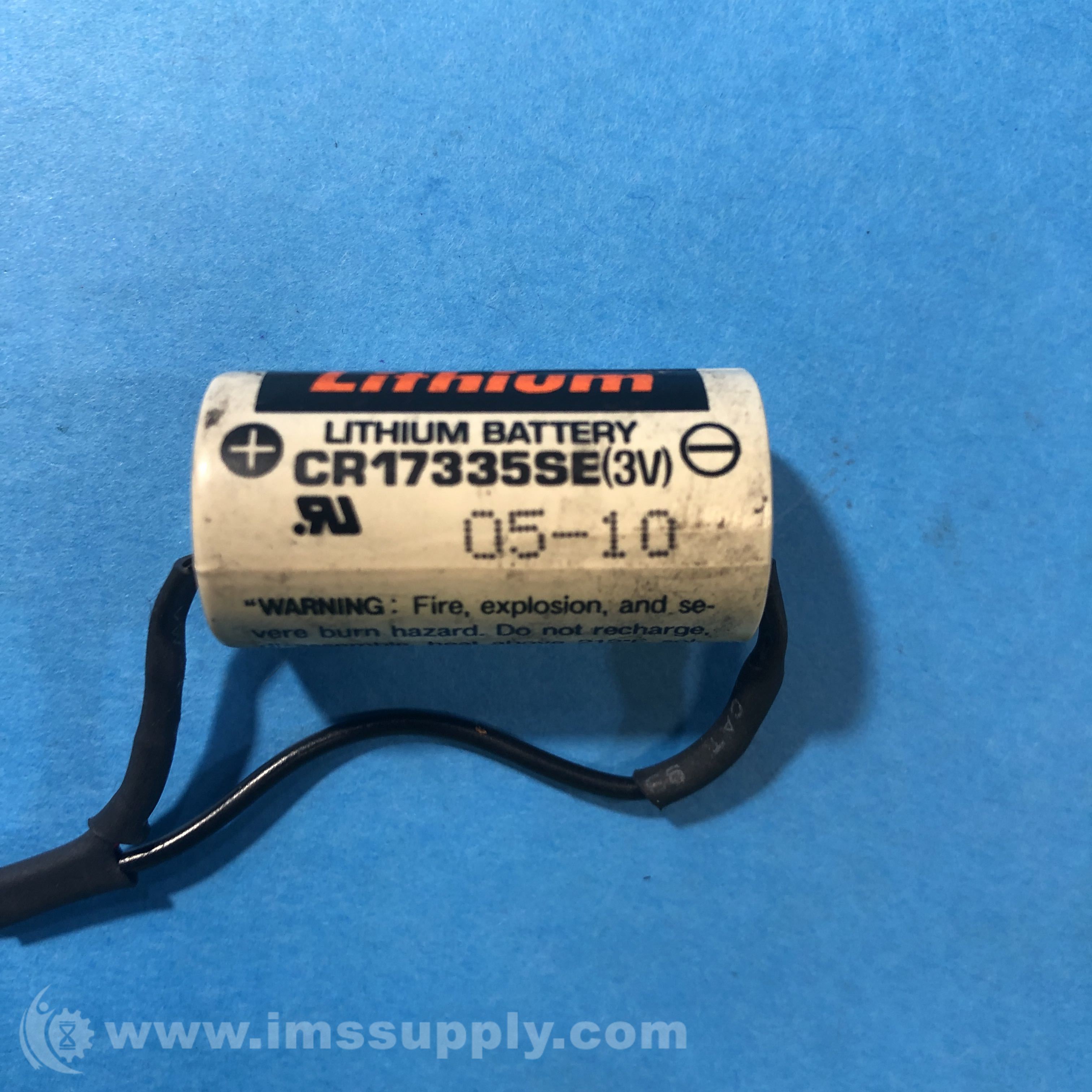Sanyo CR17335SE 3V Lithium Battery - IMS Supply