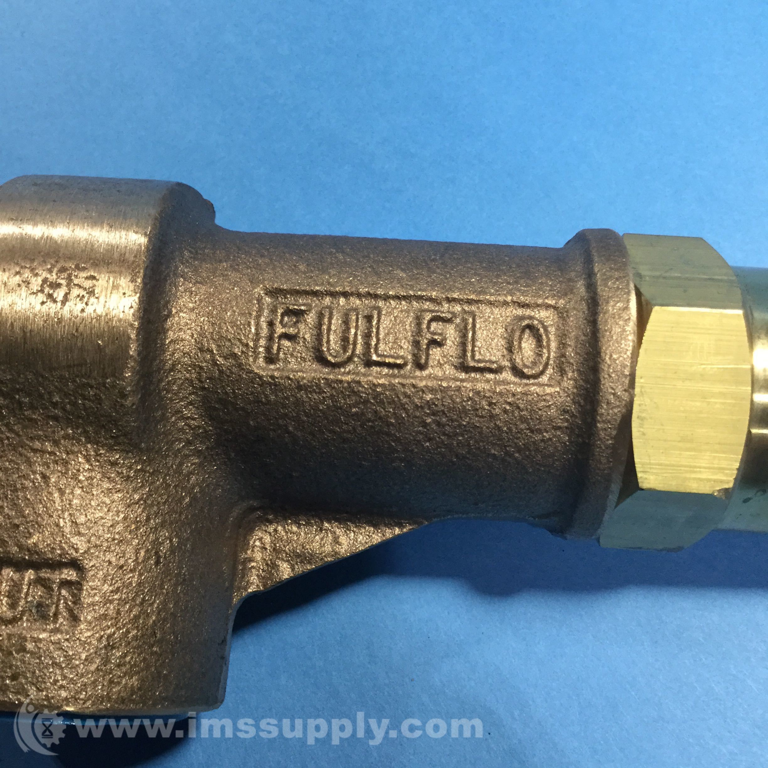 Fulflo Specialties 4VB4RV SS WS 1K12 Pressure Relief Valve - IMS Supply