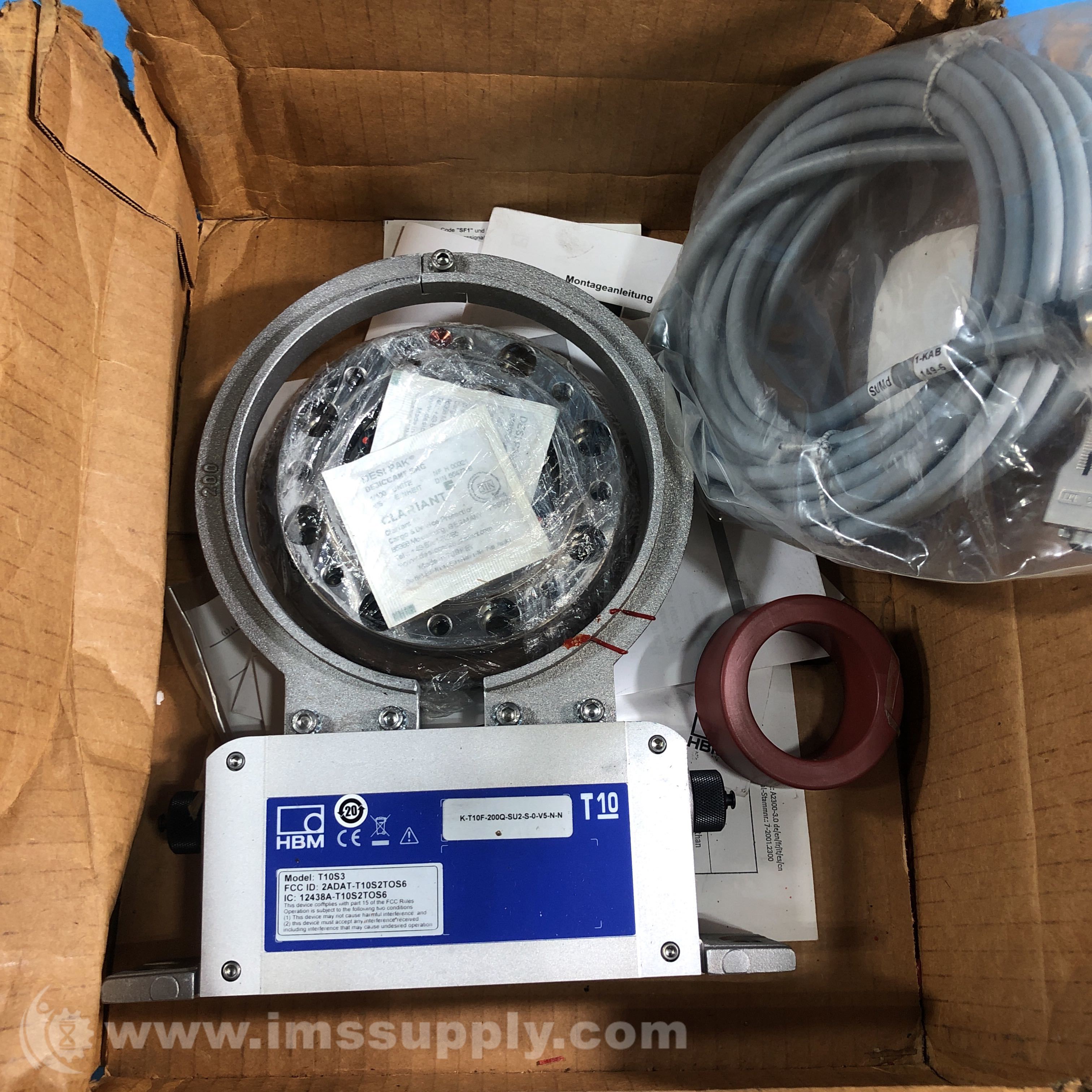 Hbm T10F High Precision Torque Flange Rotor Assembly - IMS Supply