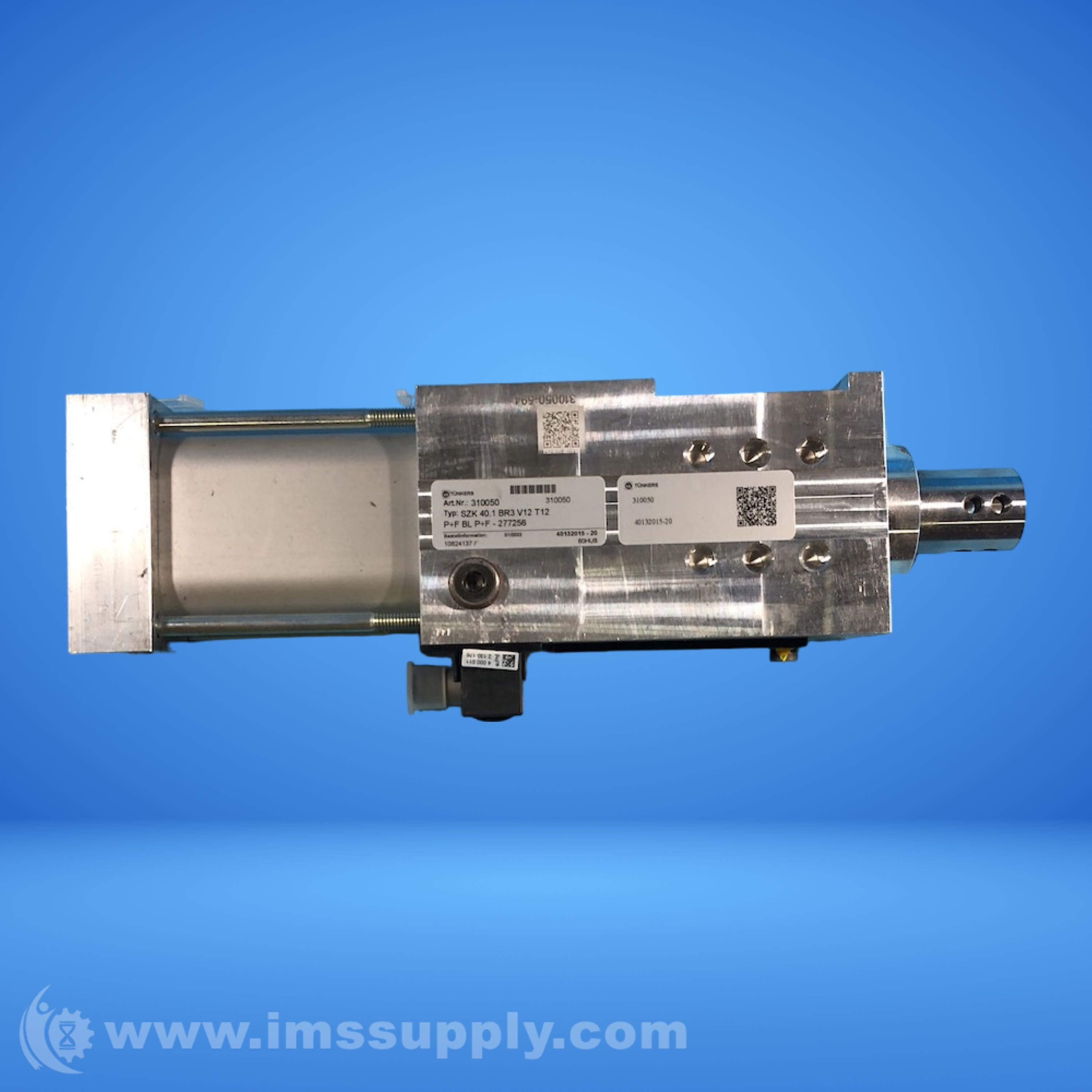 Tunkers SZK 40.1 BR3 V12 T12 60 Hub Pneumatic Cylinder - IMS Supply