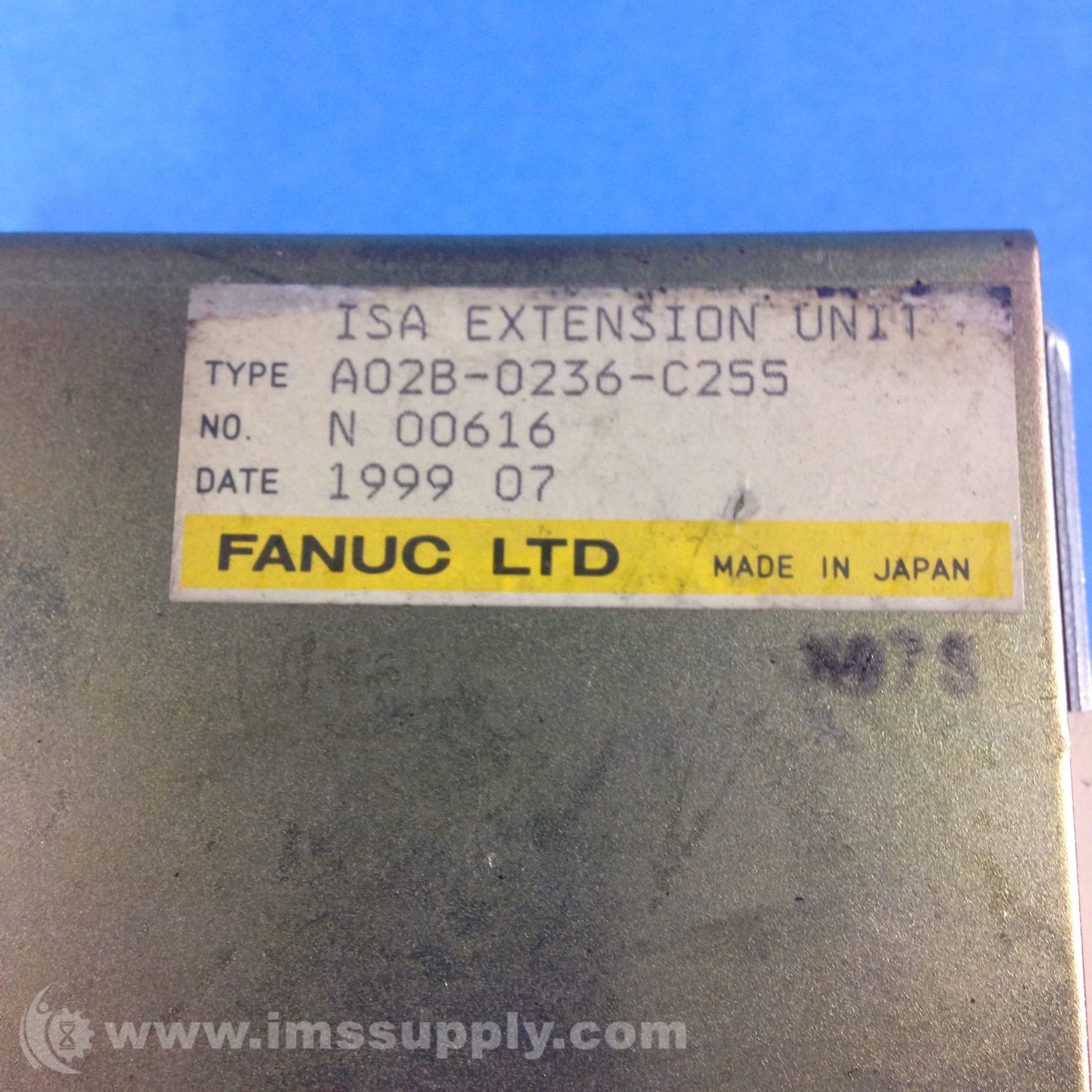 Fanuc A02B-0236-C255 ISA Extension Unit - IMS Supply