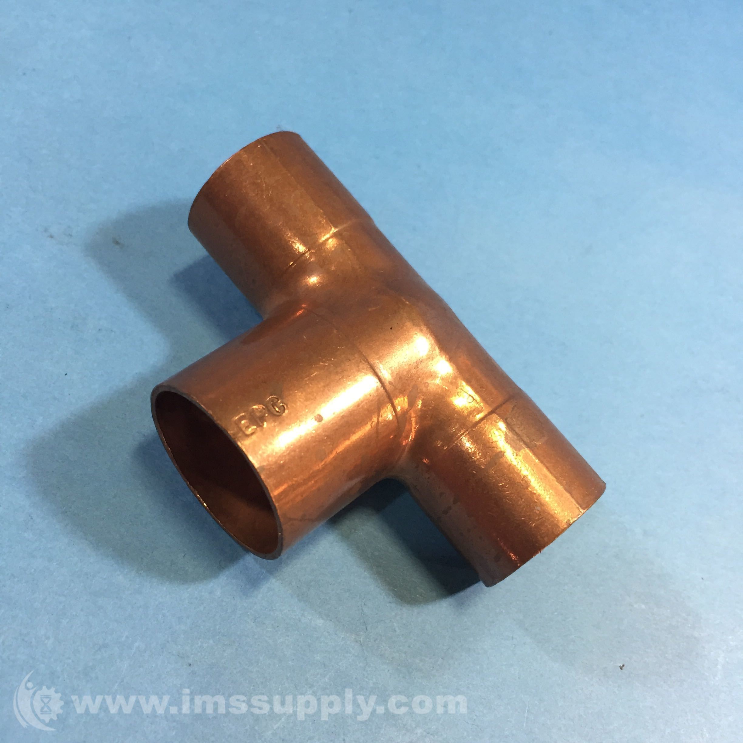 Nibco 611 3/4X3/4X1/2 Reducing Tee, Wrot Copper - IMS Supply