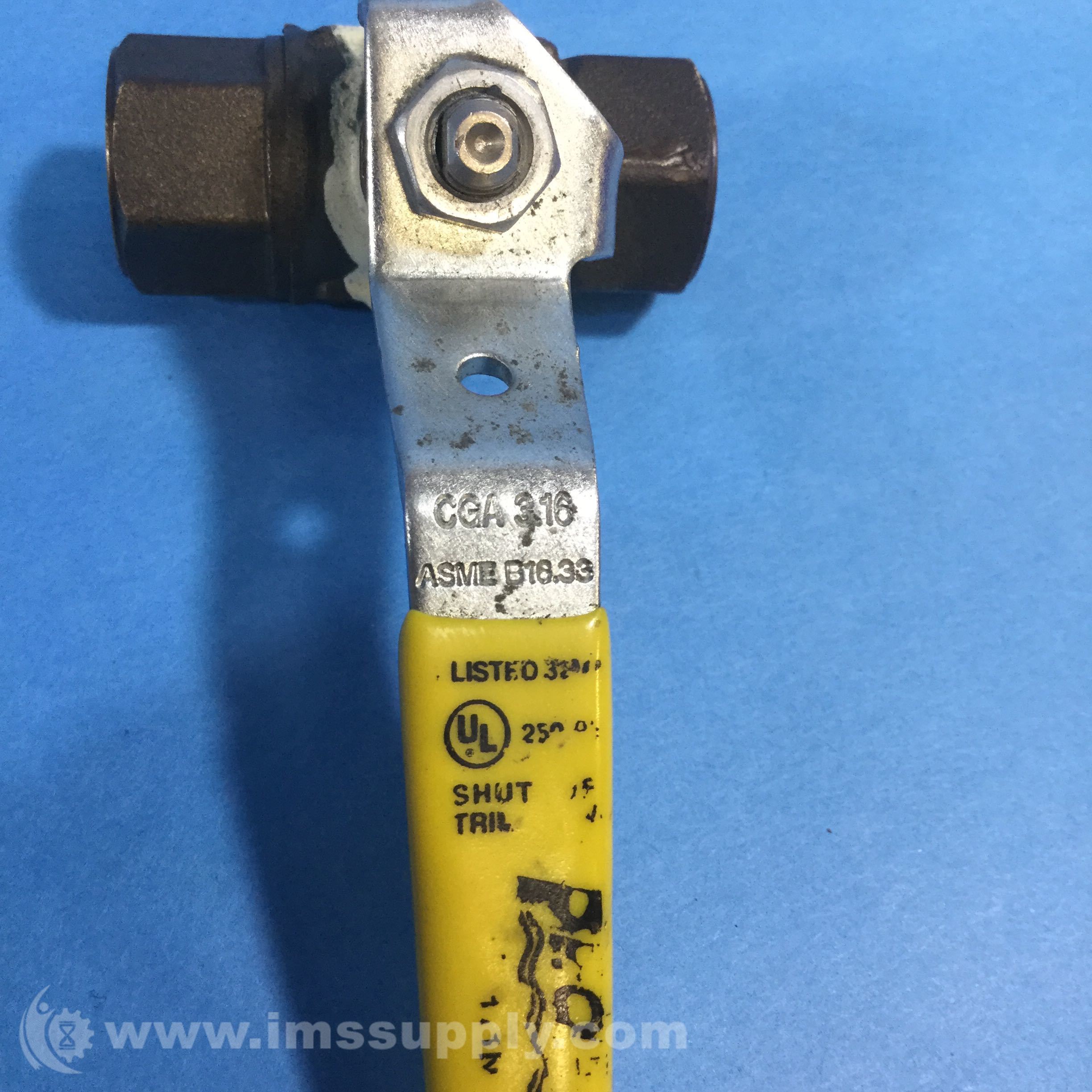 Apollo CGA-316 Shut Off Trim Valve - IMS Supply