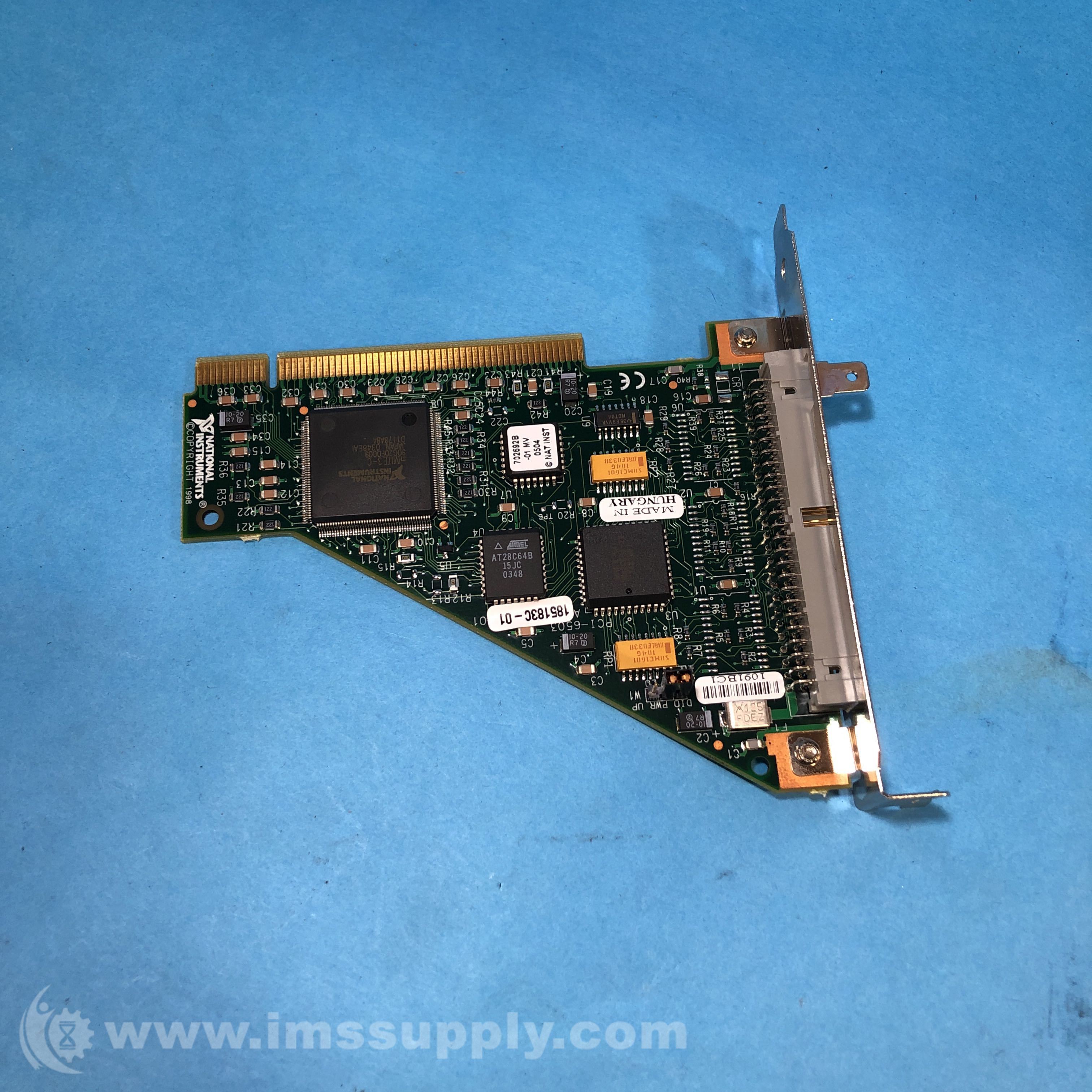 National Instruments PCI-6503 Digital I/O Device - IMS Supply